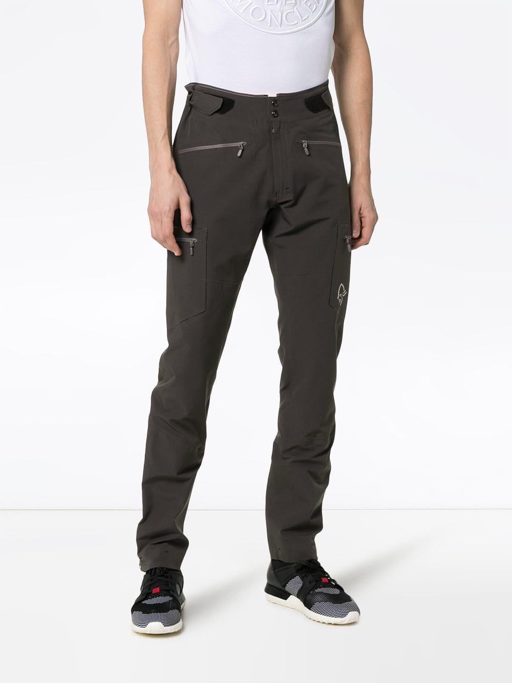 Norrøna Flex Wool Blend Performance Trousers in Grey (Gray) for Men - Lyst