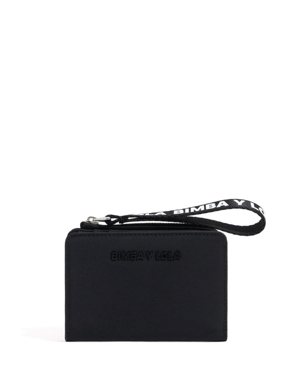 Bimba Y Lola Logo-Lettering Urse in Black | Lyst UK