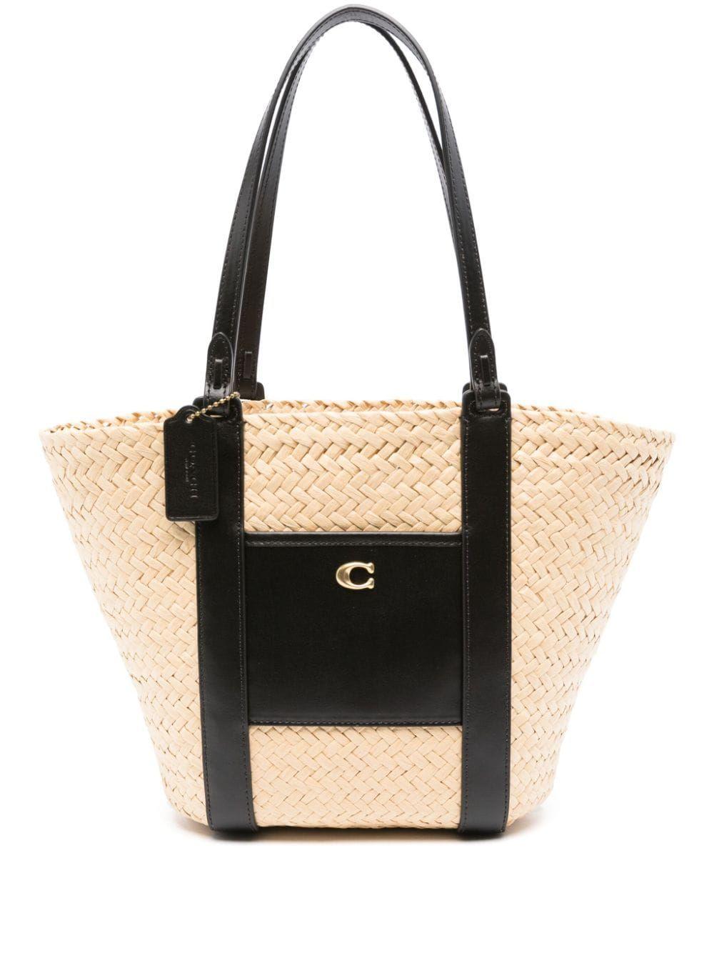COACH Small Tote Bag in Black for Men | Lyst