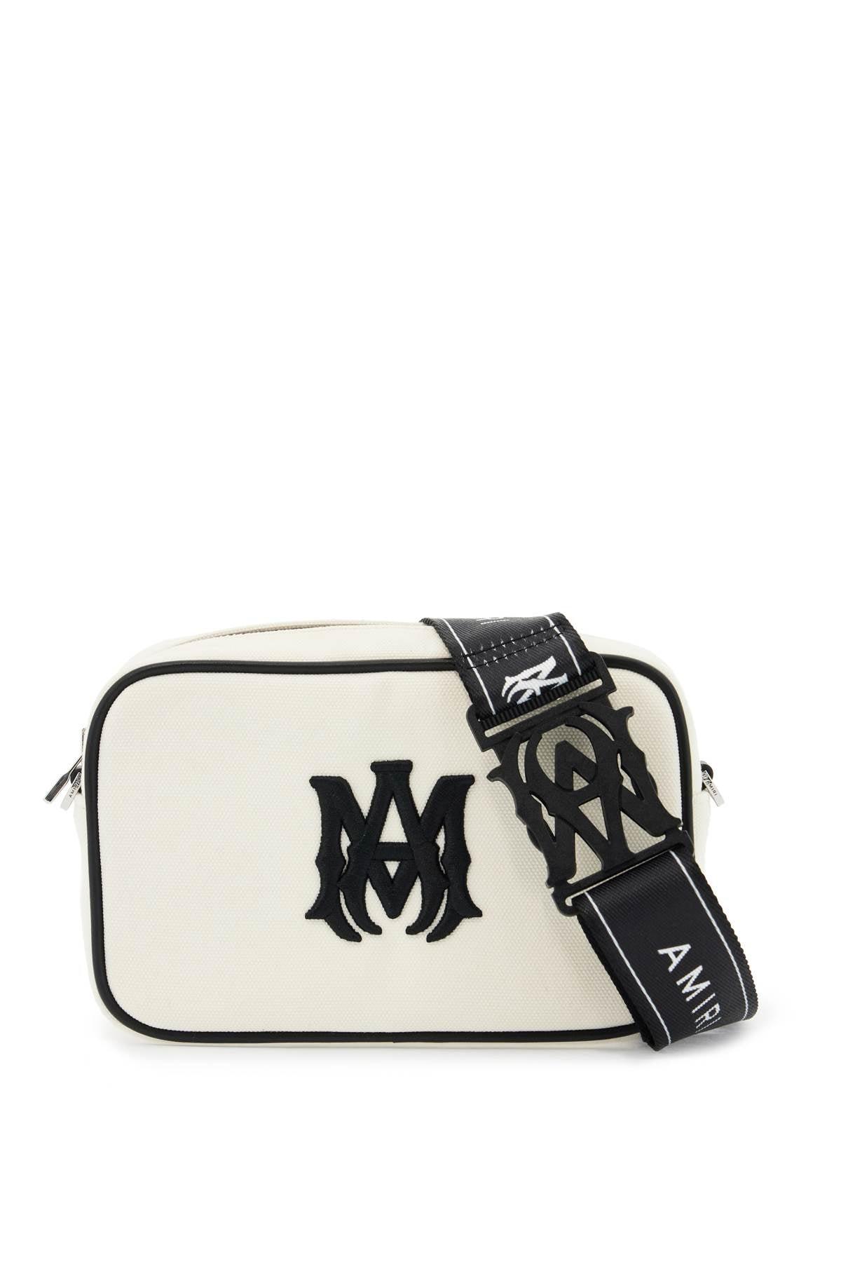 Amiri Mini Canvas Crossbody Camera Handbag With Adjustable Strap in ...