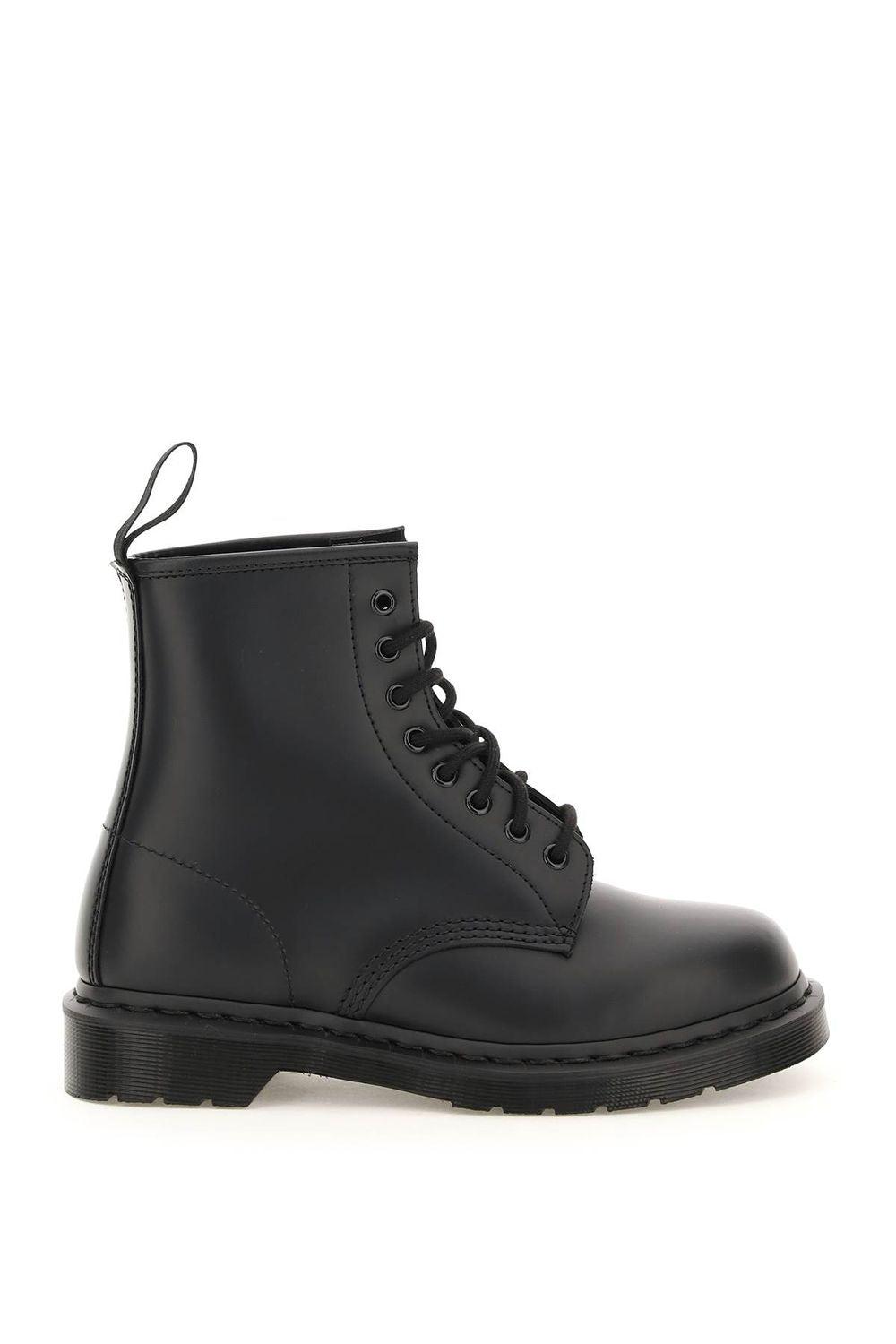Dr. Martens 1460 Mono Combat Boots in Black for Men | Lyst