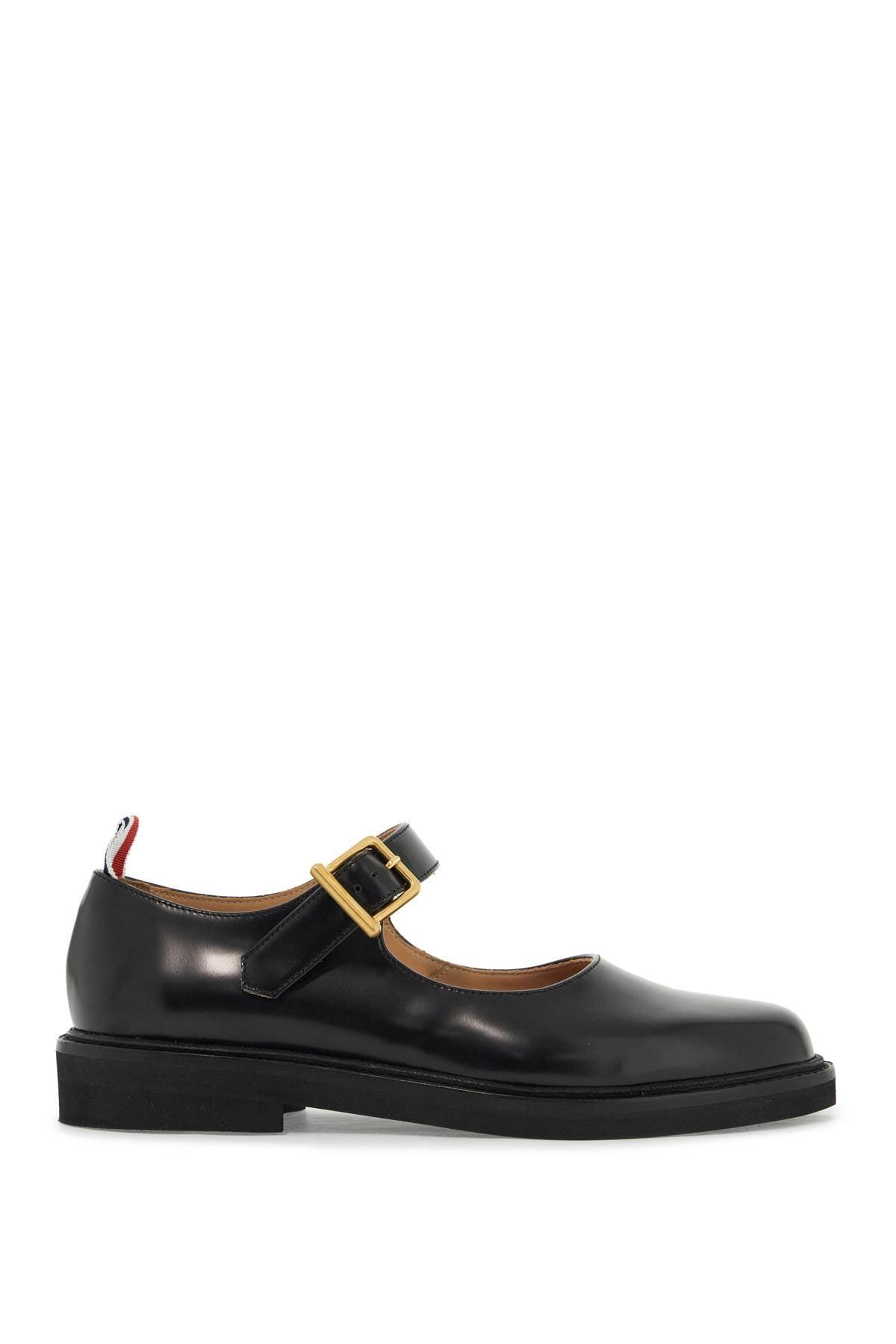 Thom Browne Brushed Leather Mary Jane Thom John Shoes in Black for Men ...