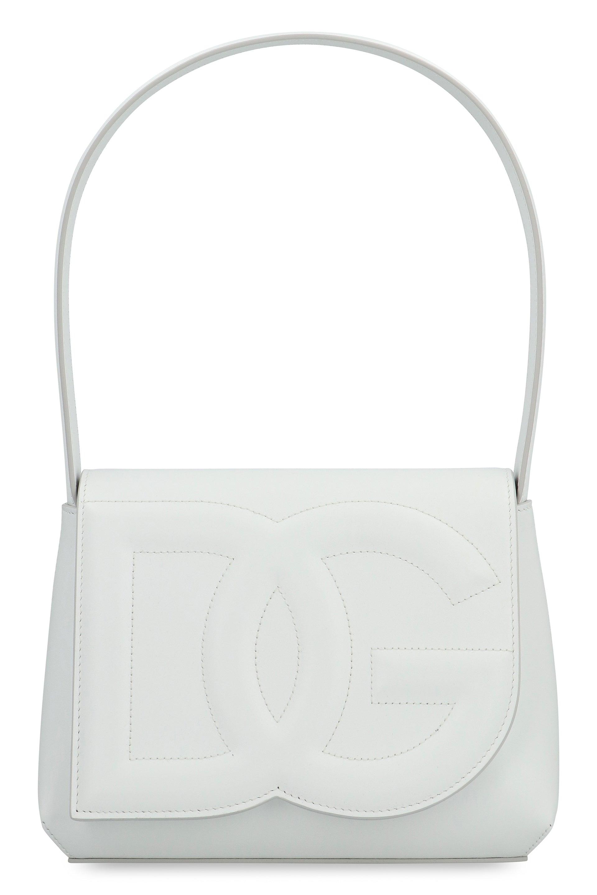 Dolce & Gabbana Dg Logo Shoulder Bag in White for Men | Lyst