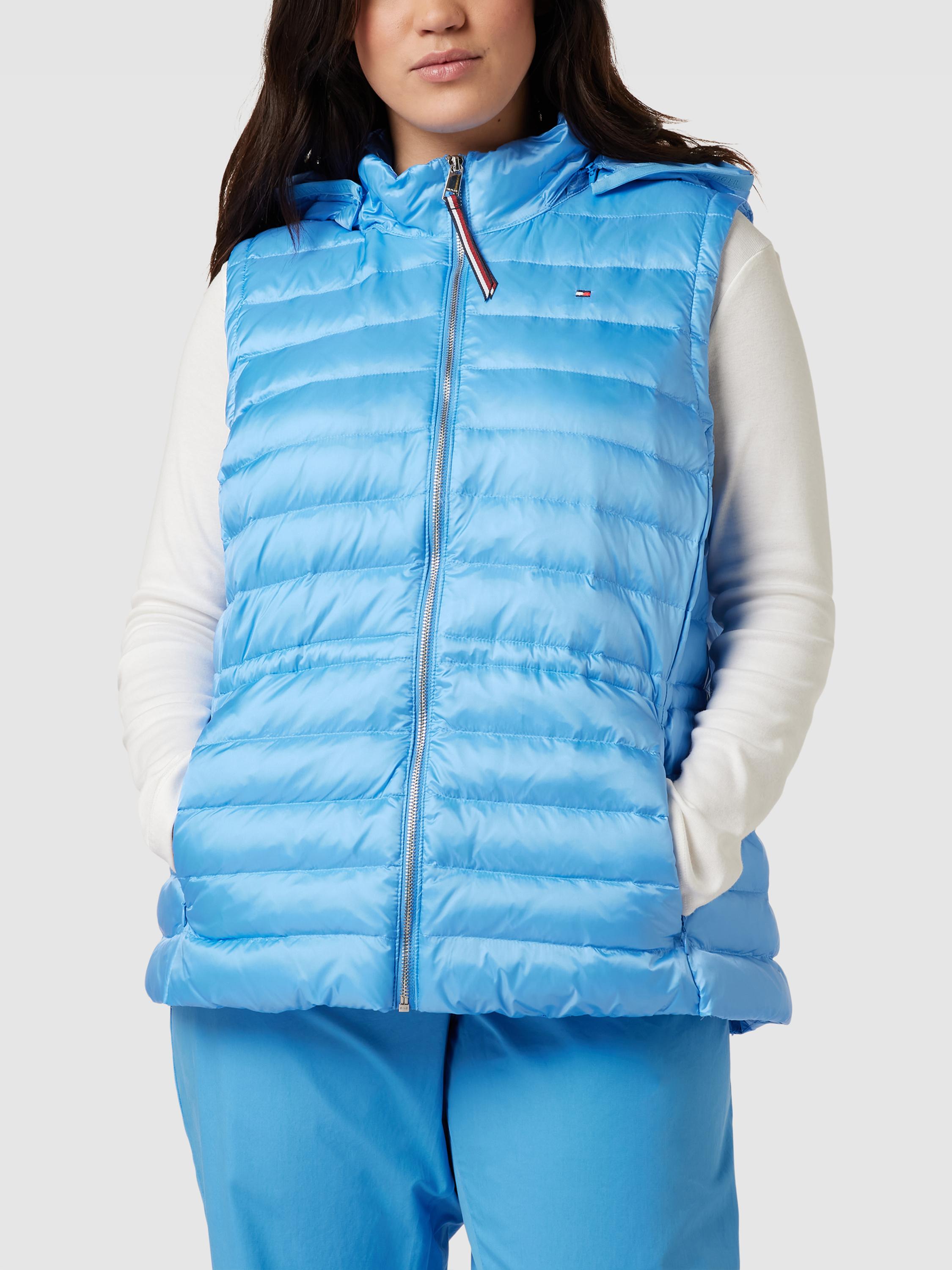 Tommy Hilfiger Curve Plus Size Bodywarmer Met Labelstitching Model