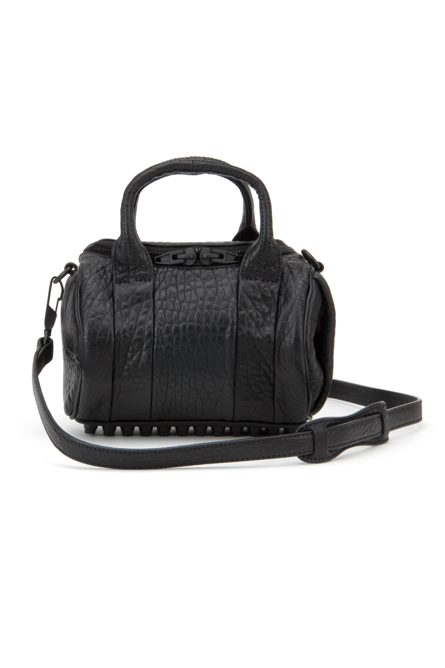 Alexander wang Mini Rockie Black Pebbled Lamb Bag in Black | Lyst Alexander wang Mini Rockie Black Pebbled Lamb Bag in Black | Lyst
