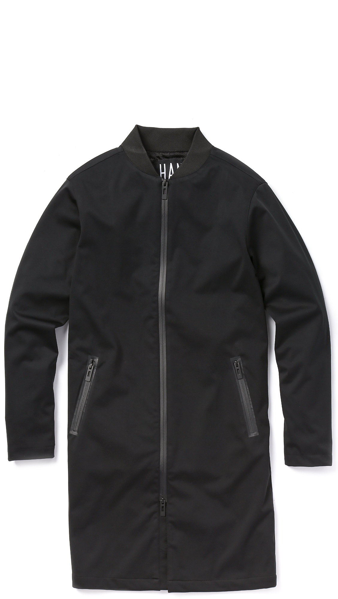 Han Kjobenhavn Long Bomber Jacket in Black for Men | Lyst