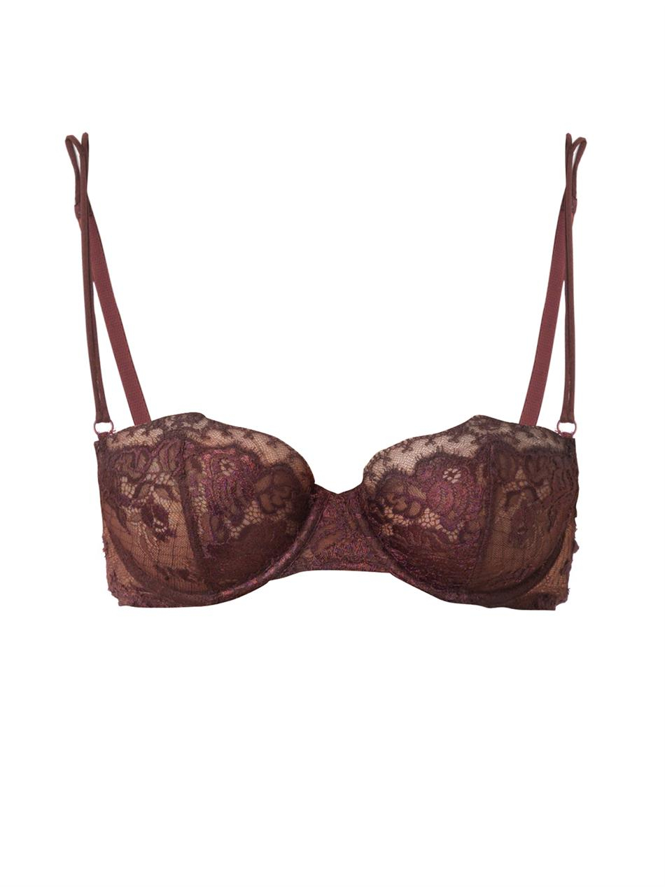 La perla Maharani Lace Balconette Bra in Red | Lyst La perla Maharani Lace Balconette Bra in Red | Lyst