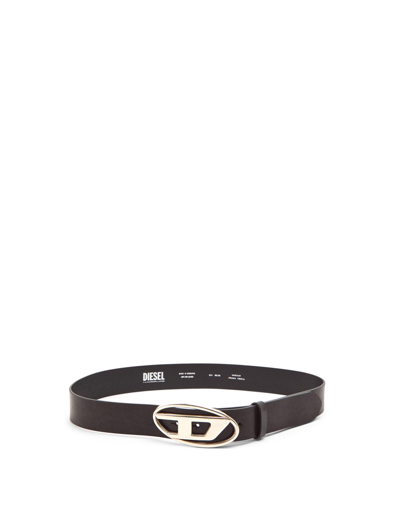 DIESEL Men's B-1dr Big Buckle Belt in White for Men | Lyst UK