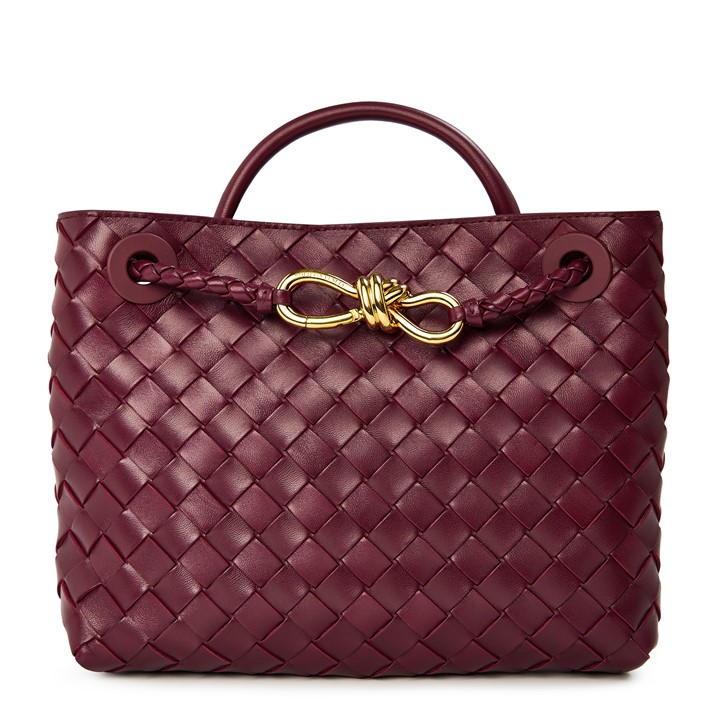 Bottega Veneta Small Andiamo in Red | Lyst UK
