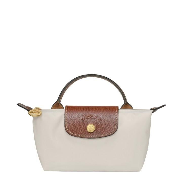 Longchamp Le Pliage Original Pouch Bag in Brown | Lyst UK