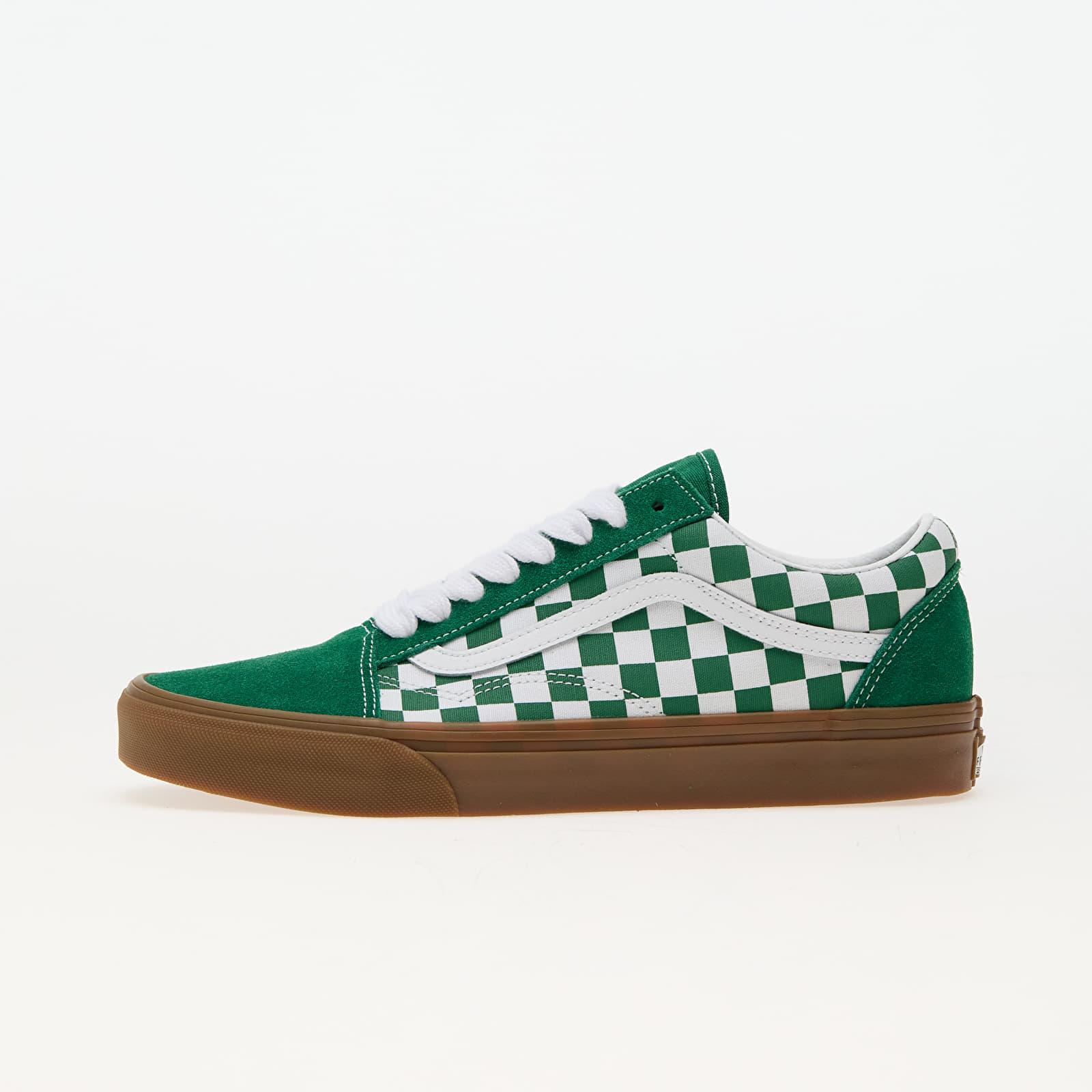 Vans Sneakers Old Skool Fat Lace Checker in Green | Lyst
