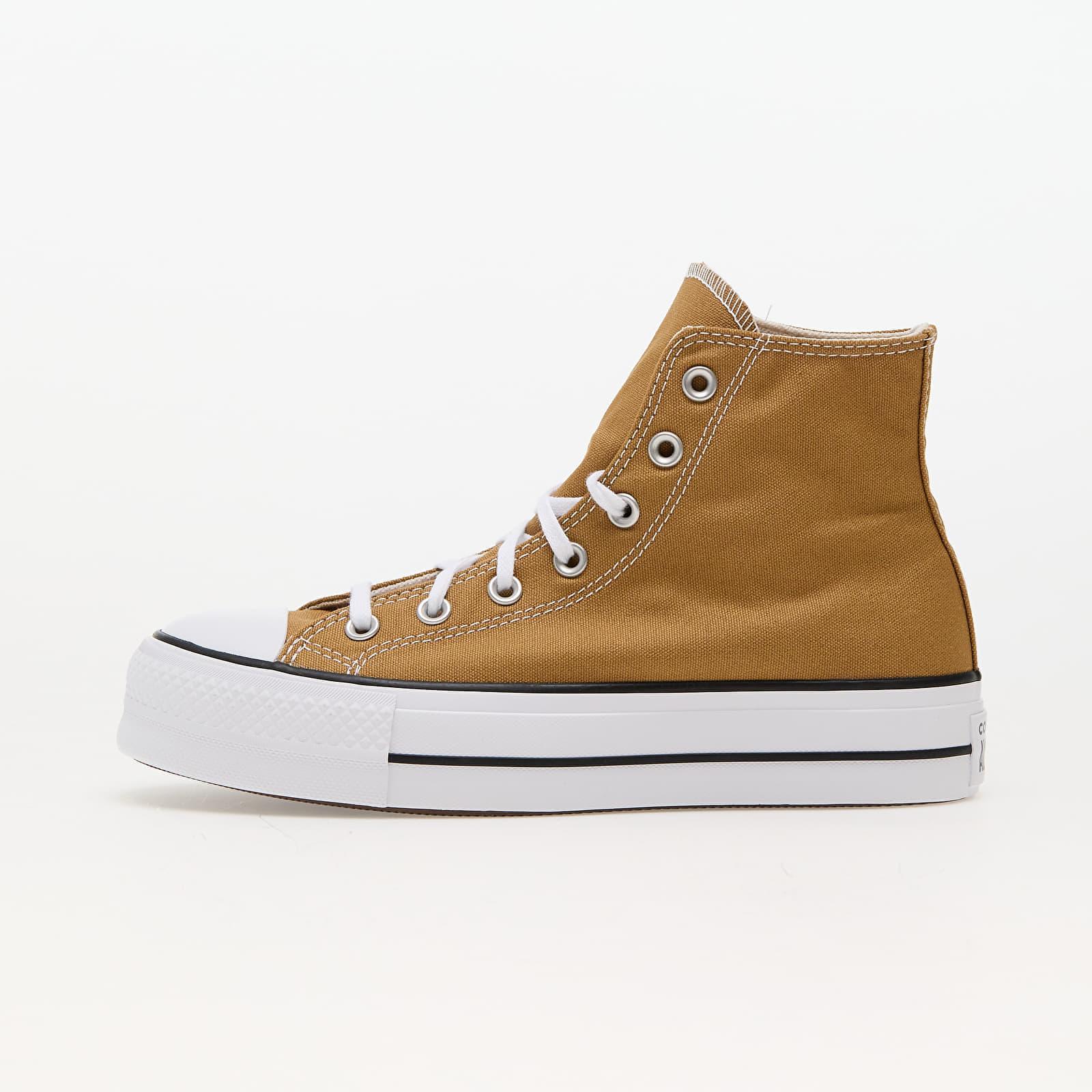 Converse Chuck Taylor All Star Lift Platform Trek Tan/ White/ Black in ...