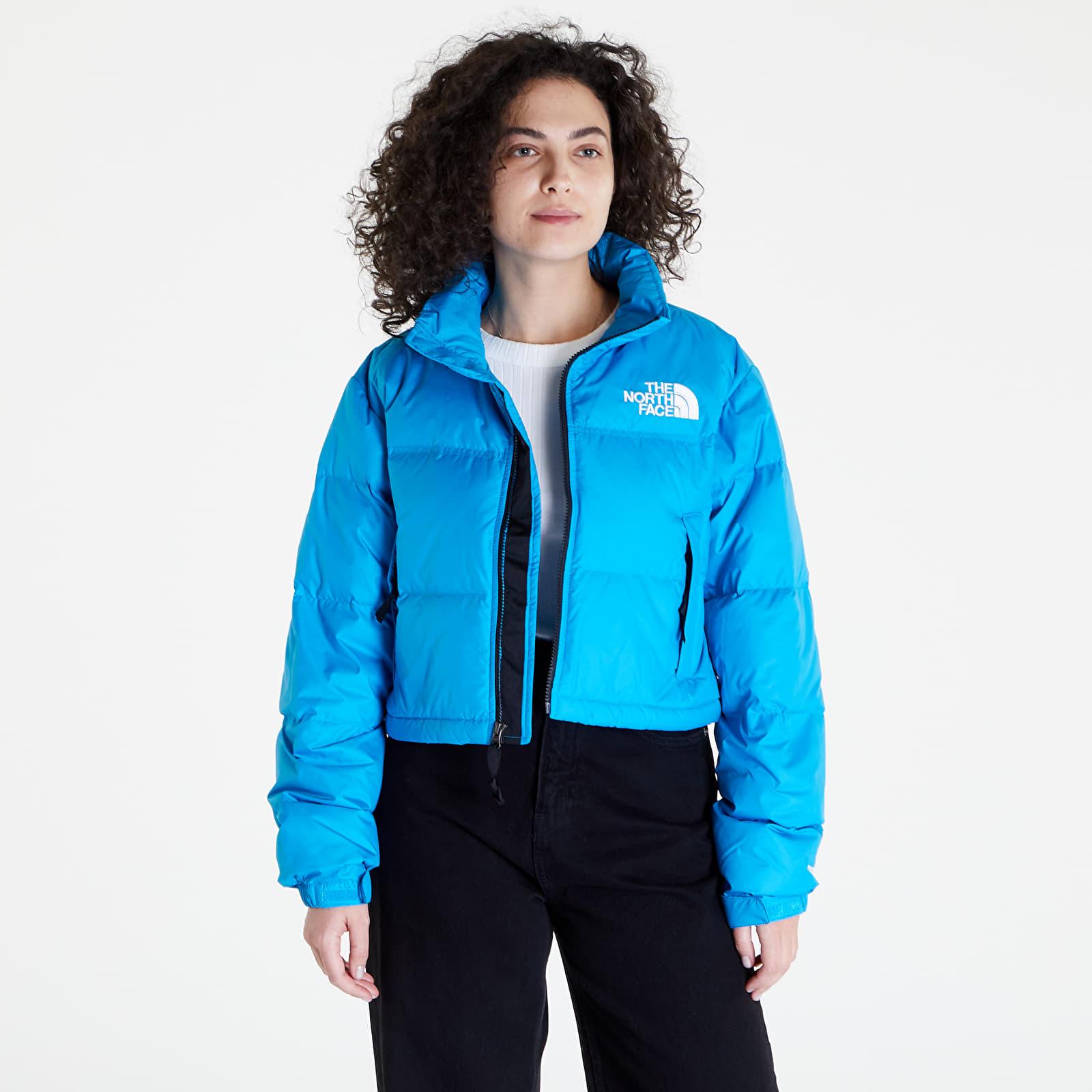 The North Face Nuptse Short Jacket Acoustic in Blue | Lyst