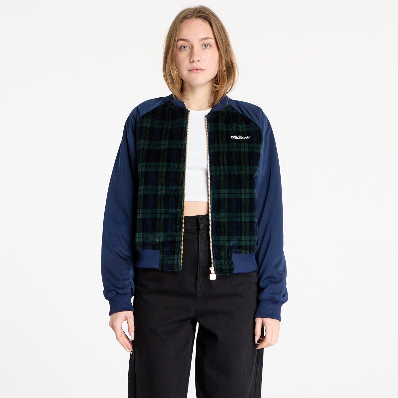 adidas Originals Jacket Adidas Tartan Jacket Night in Blue | Lyst