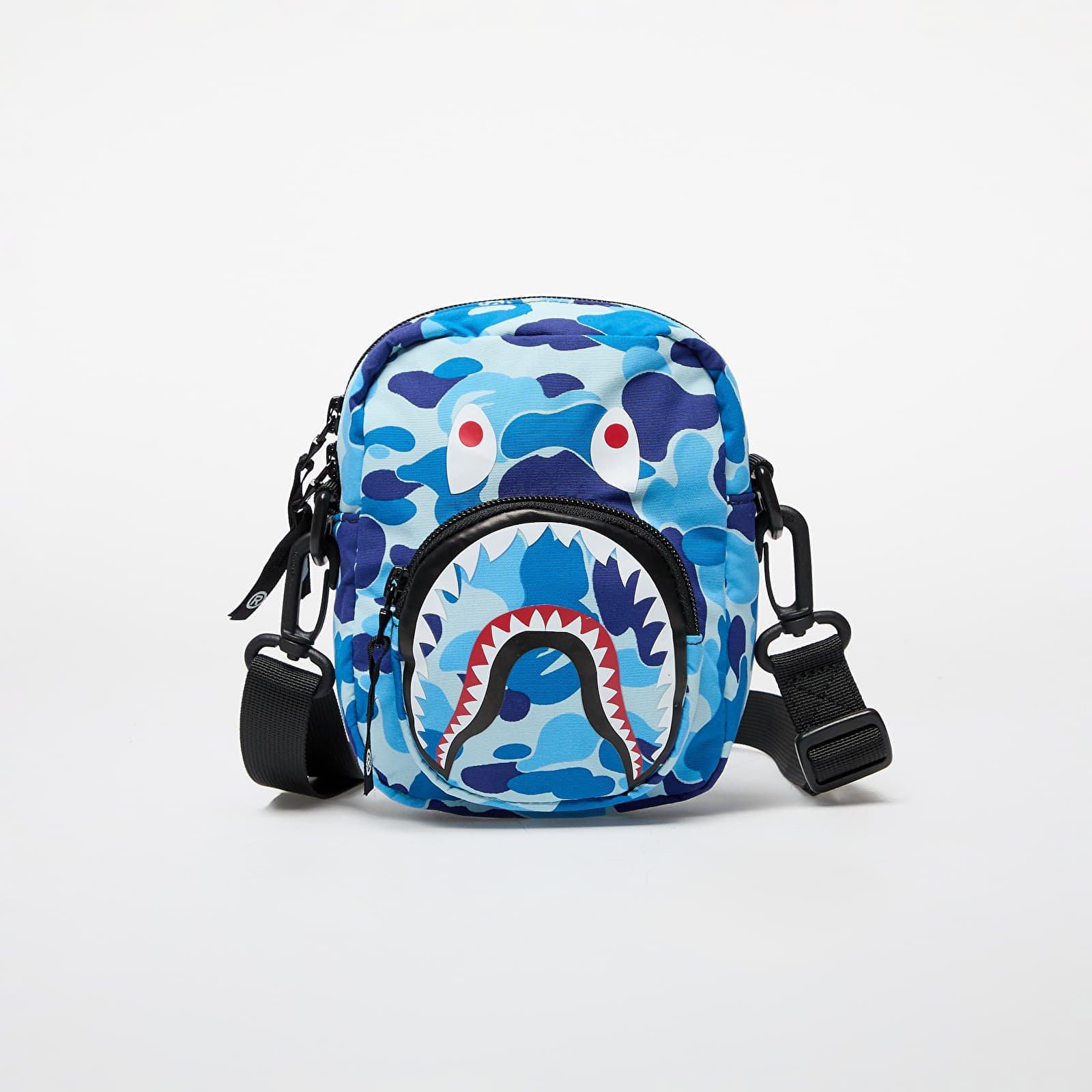 A Bathing Ape Bag Abc Camo Shark Mini Bag M in Blue | Lyst