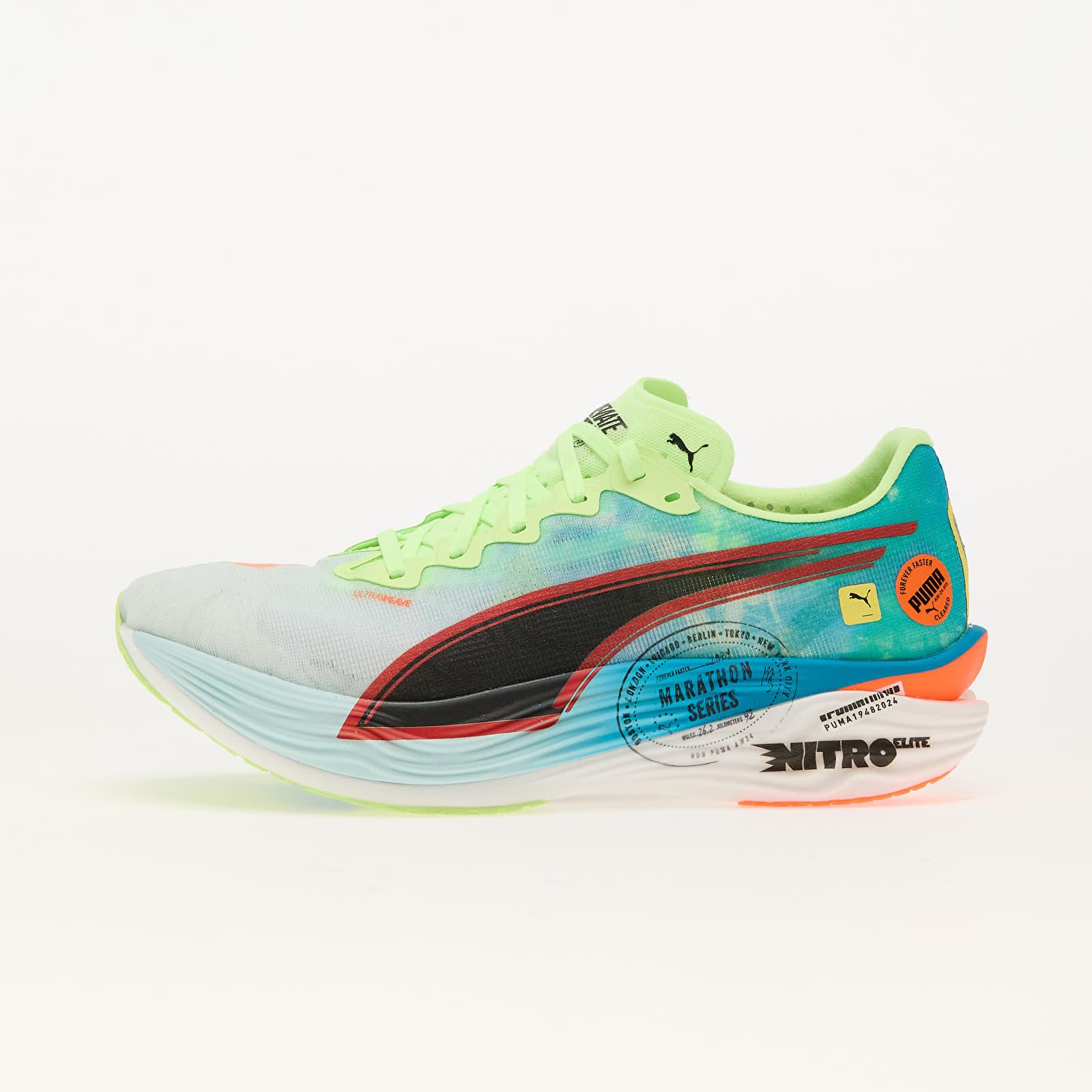 PUMA Sneakers Deviate Nitro Elite 3 Nitro-Fizzy Apple in Blue | Lyst