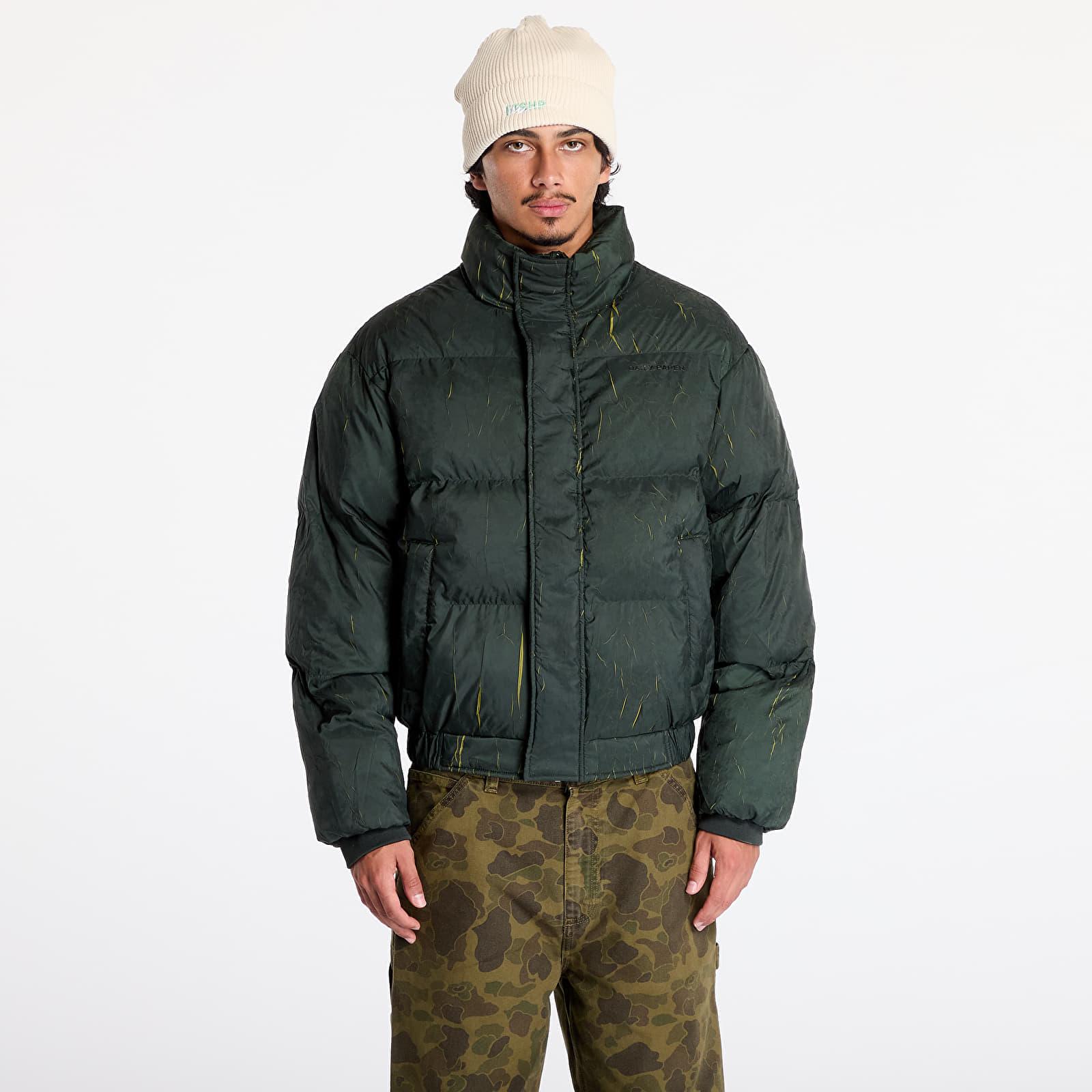 Daily Paper Jacket Renako Puffer Jacket Jet in Green for Men | Lyst