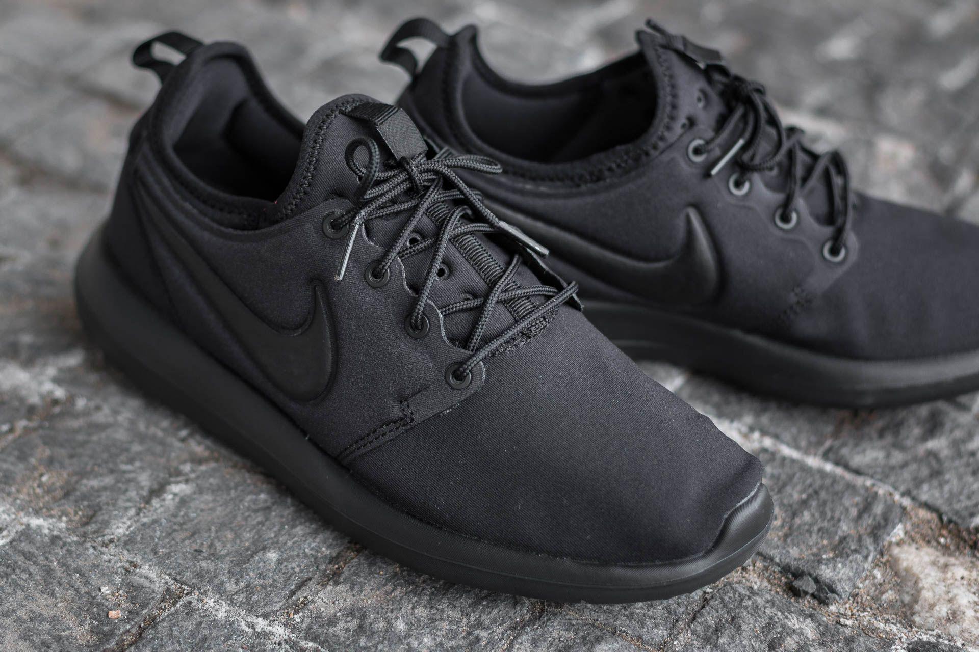 Men's Shoes Nike Roshe Two BR Black/ Black-White Footshop
