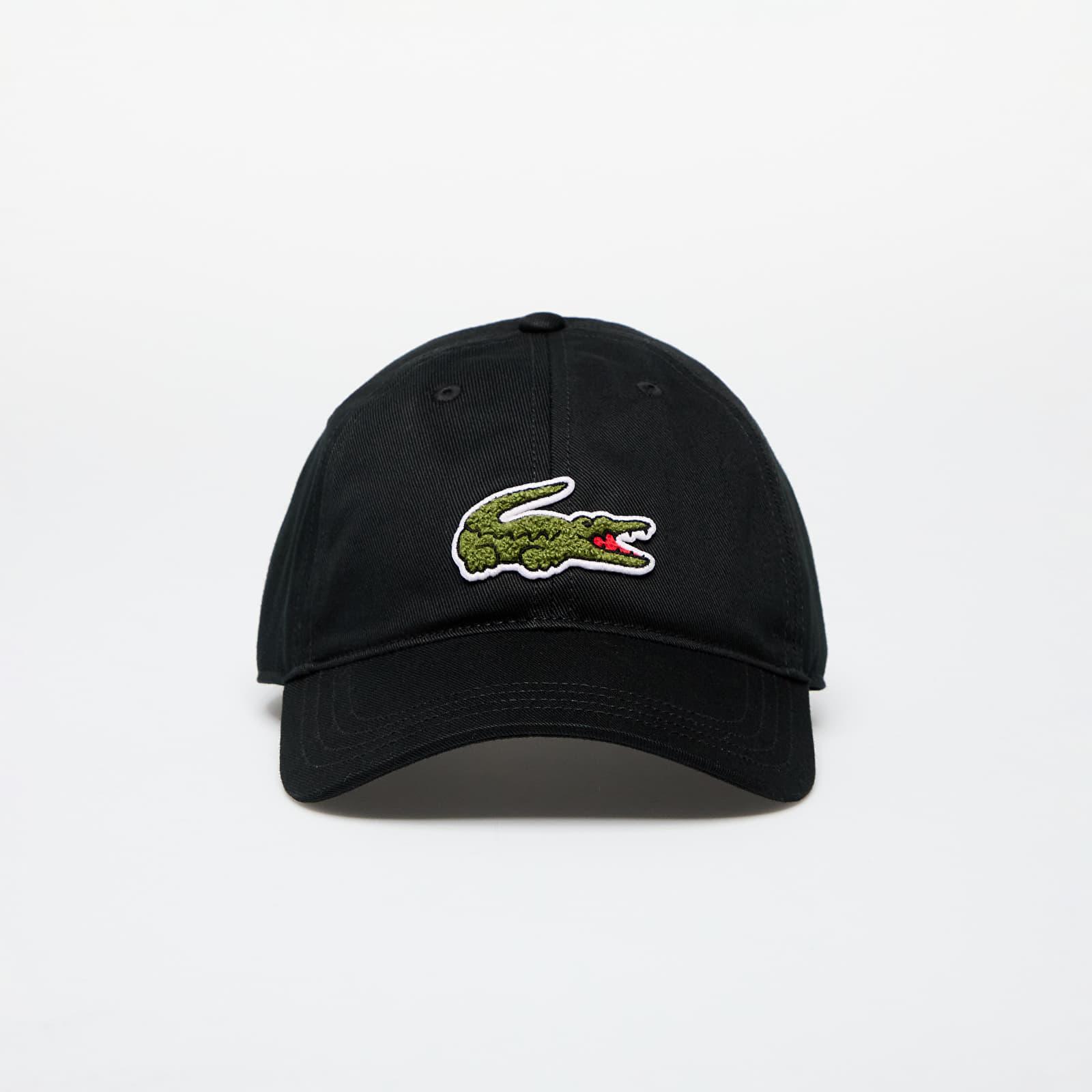 Lacoste Cap Caps And Hats in Black | Lyst
