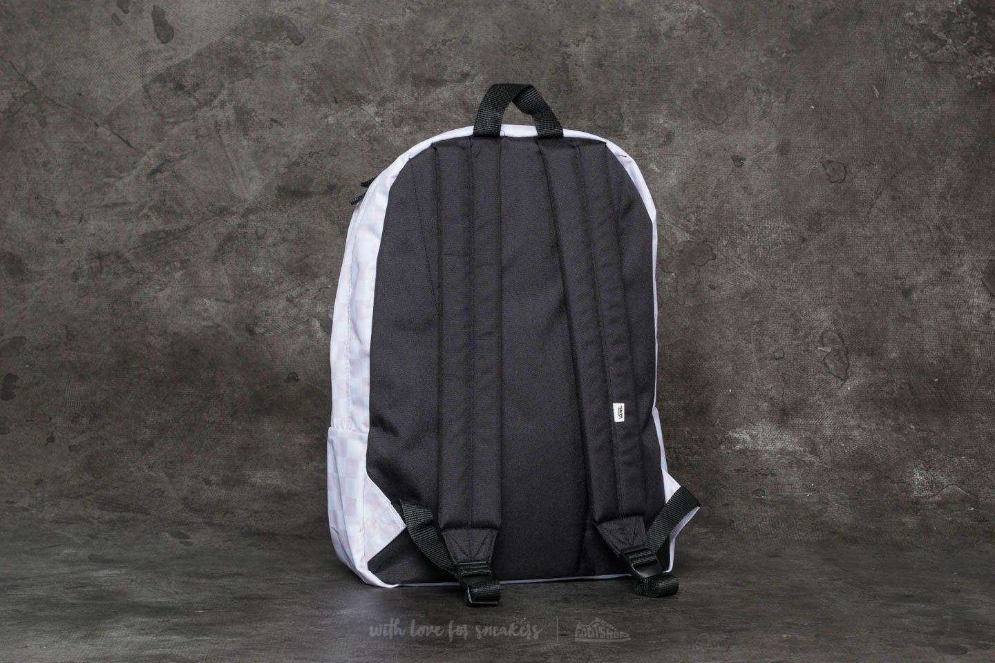 Vans Checkerboard Backpack Pink | IUCN Water