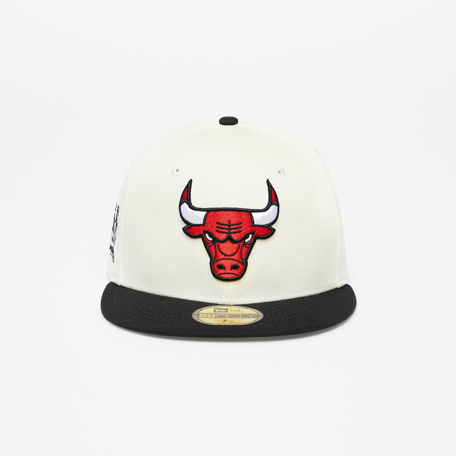 KTZ Chicago Bulls Championships 59fifty Fitted Cap Optic / Black in ...