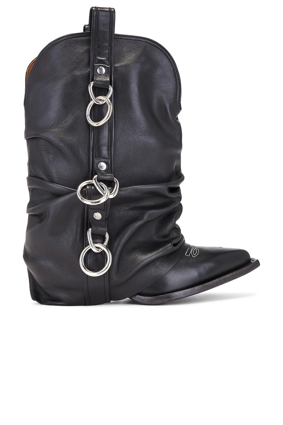 R13 Harness Low Rider Boot in Black | Lyst