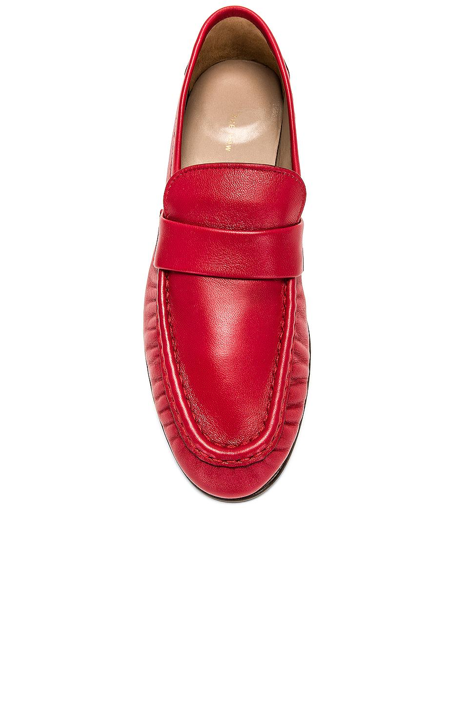The Row Soft Loafer in Red | Lyst The Row Soft Loafer in Red | Lyst