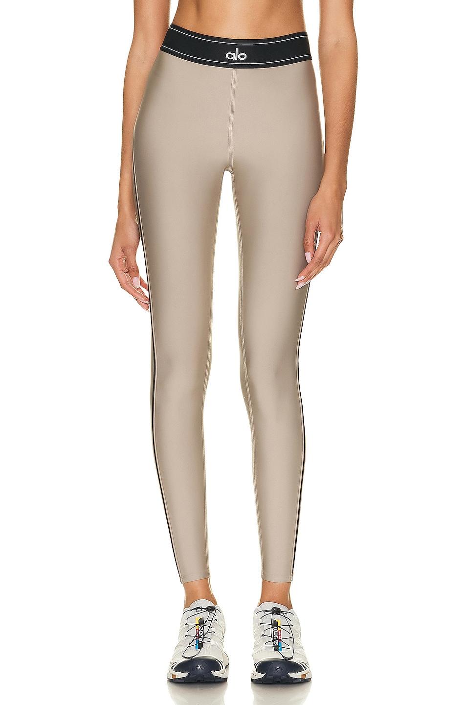 Alo Yoga Airlift High Waisted Suit Up Legging In Natural Lyst