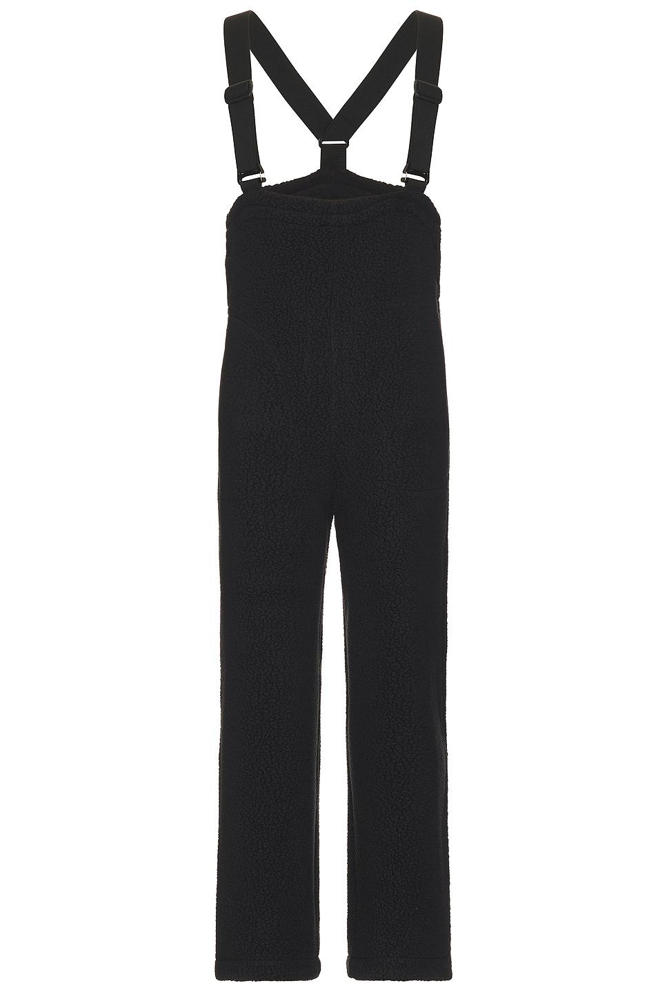 Snow Peak Thermal Boa Fleece Overalls in Black for Men | Lyst