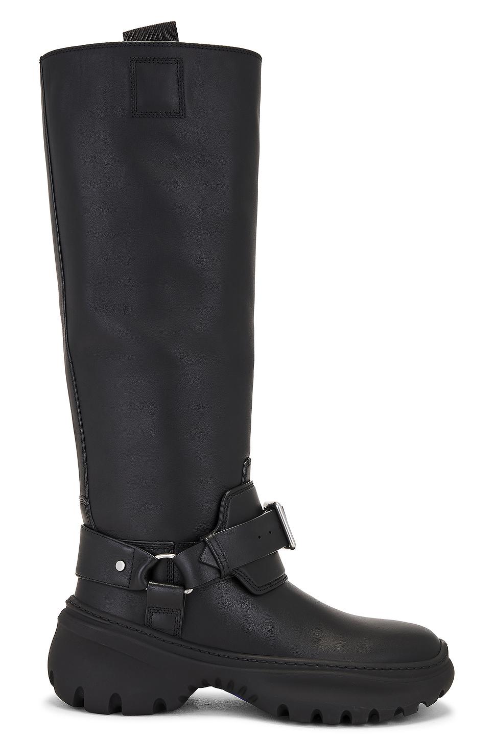 Burberry Stomp Boot in Black | Lyst