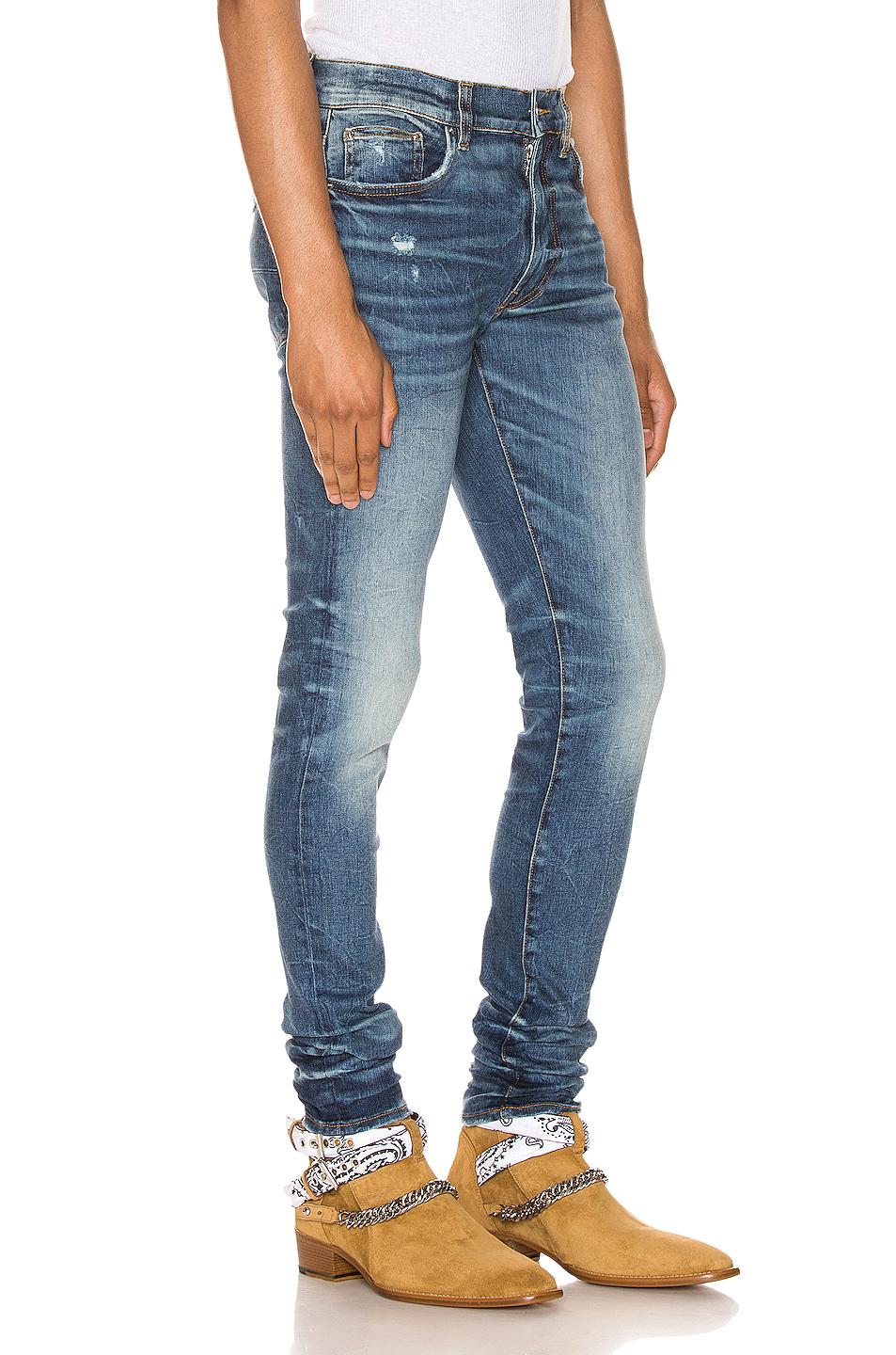 Amiri Denim Stack Jean in Blue for Men - Lyst