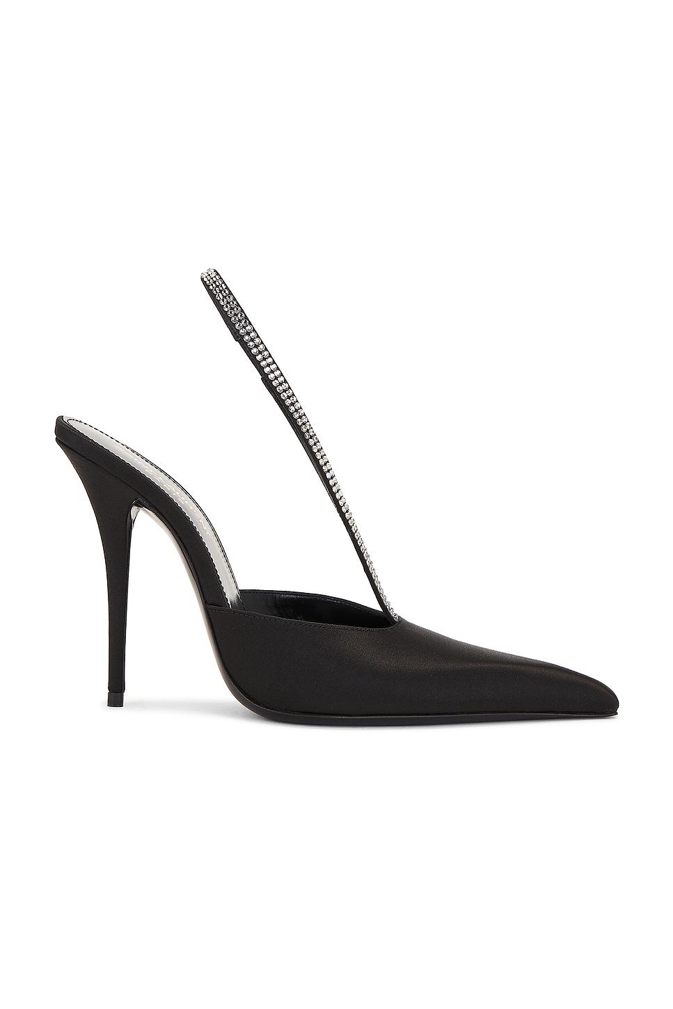 Saint Laurent Chacha Pump in White | Lyst