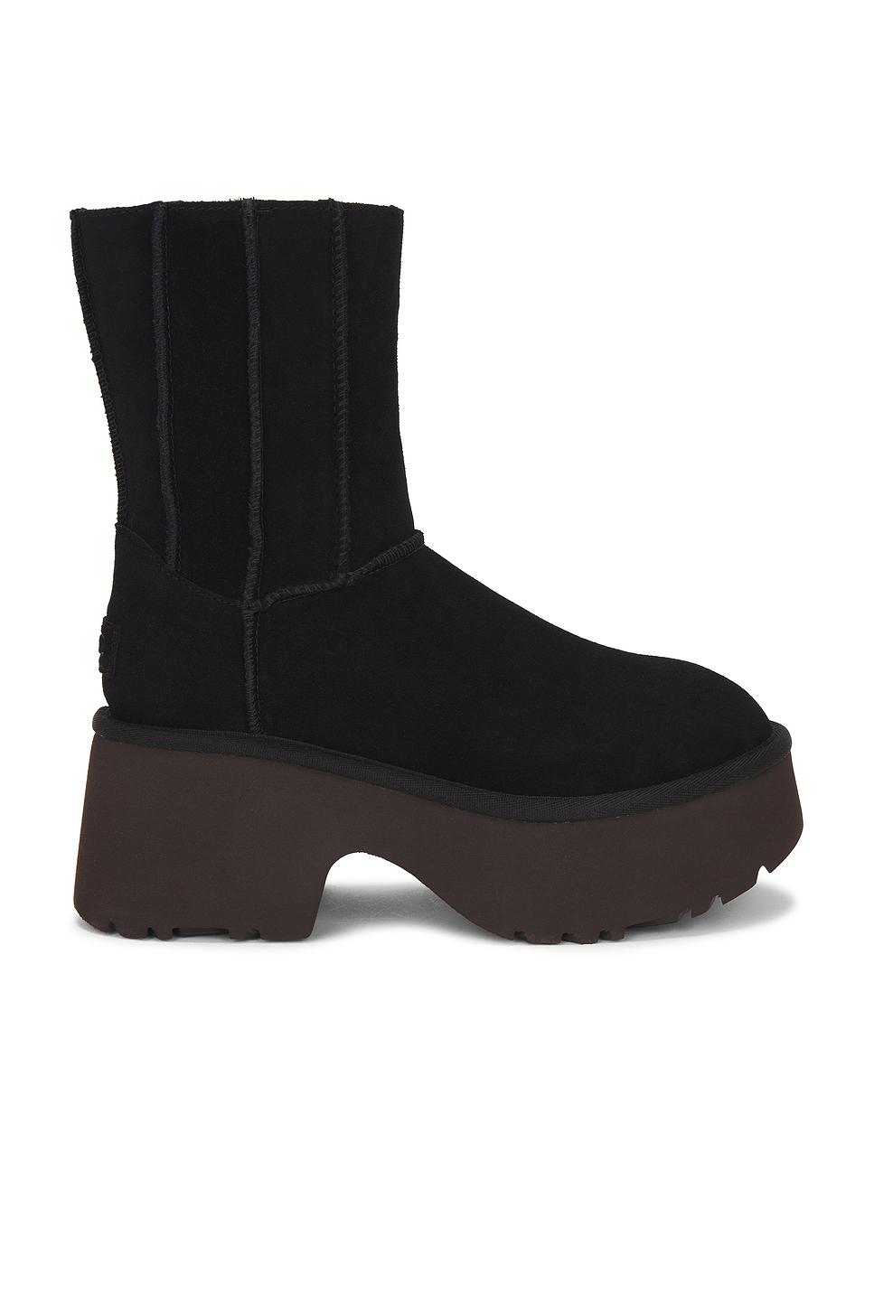 UGG Classic Twin Seam New Heights Boot in Black | Lyst