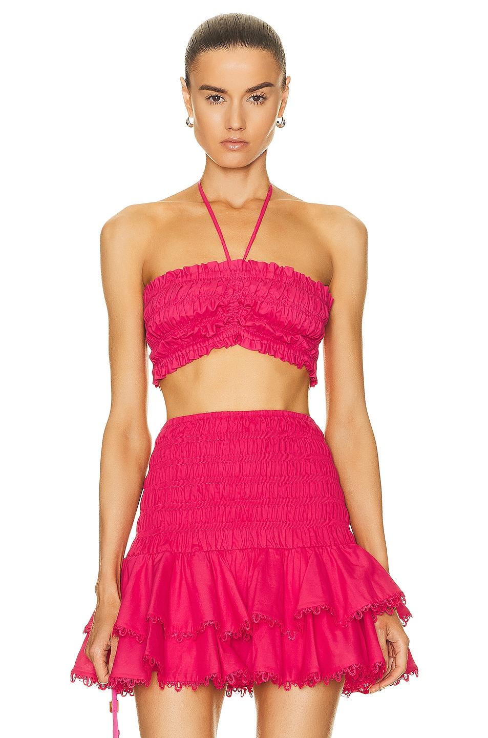 Charo Ruiz Ibiza Leta Top In Pink Lyst