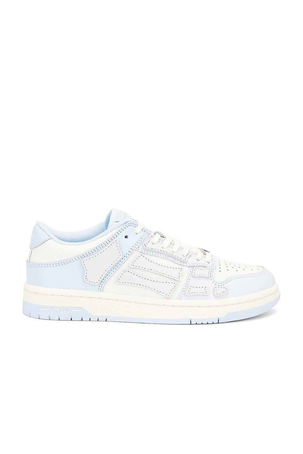 Amiri Two-tone Skeleton Low Top Sneaker in White | Lyst