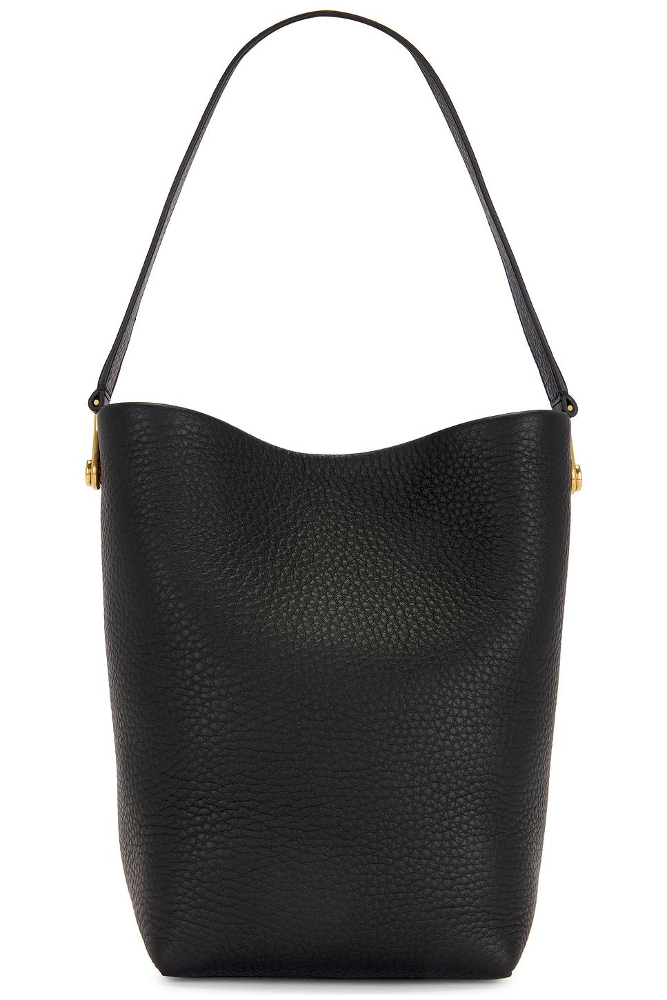 The Row Small Ns Tote Hook Bag in Black | Lyst