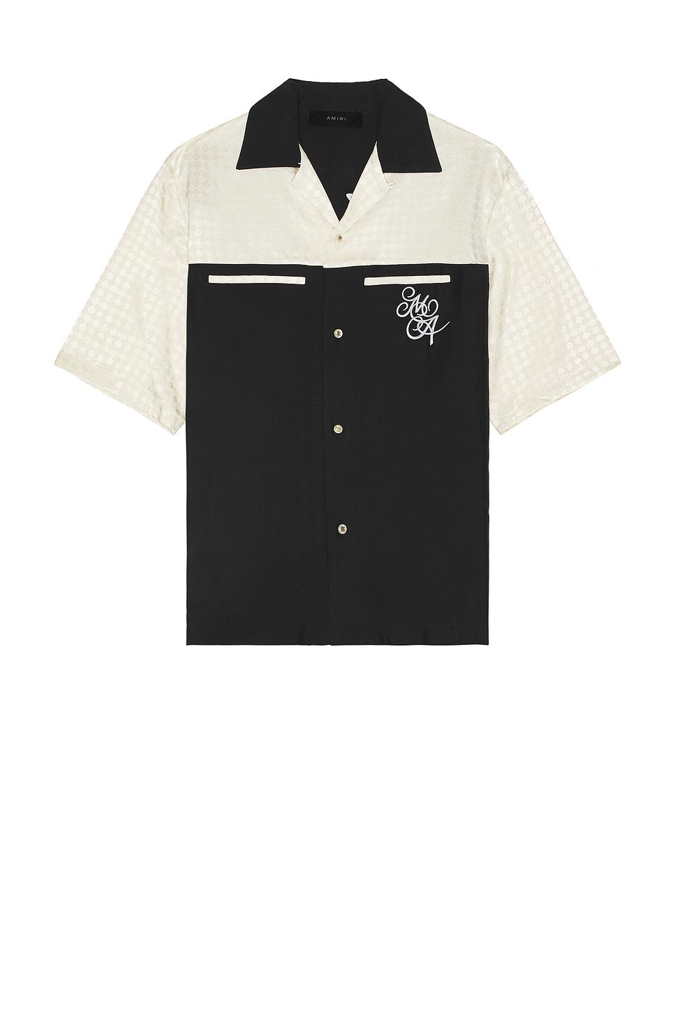 Amiri Ma Quad Yoke Camp Shirt in Black for Men | Lyst