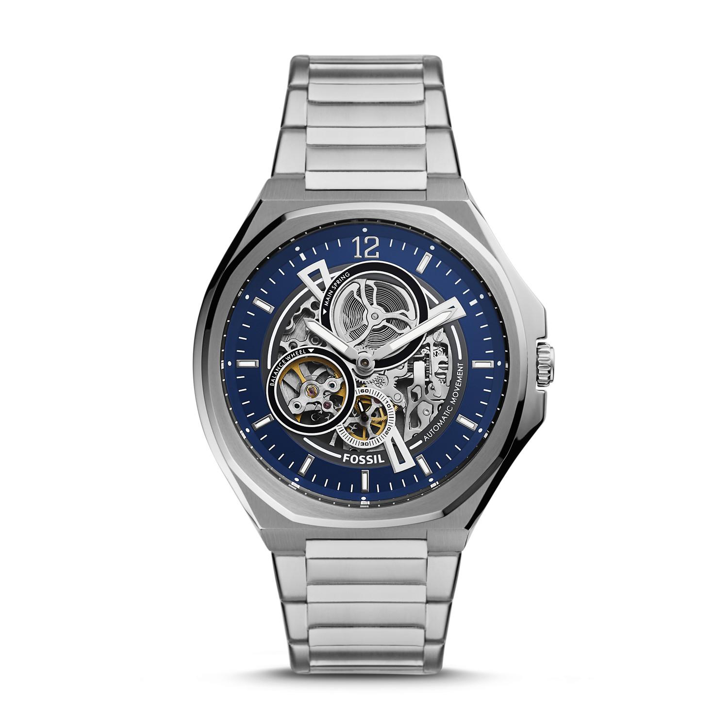 Fossil Evanston Automatic Stainless Steel Watch in Metallic for Men | Lyst Fossil Evanston Automatic Stainless Steel Watch in Metallic for Men | Lyst