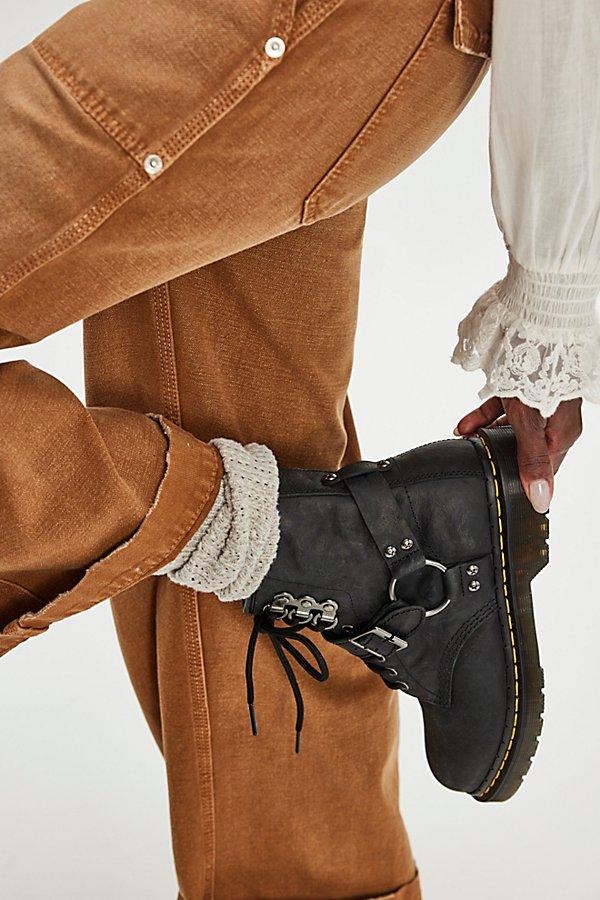 Dr. Martens 1460 Hardware Boots in Brown | Lyst