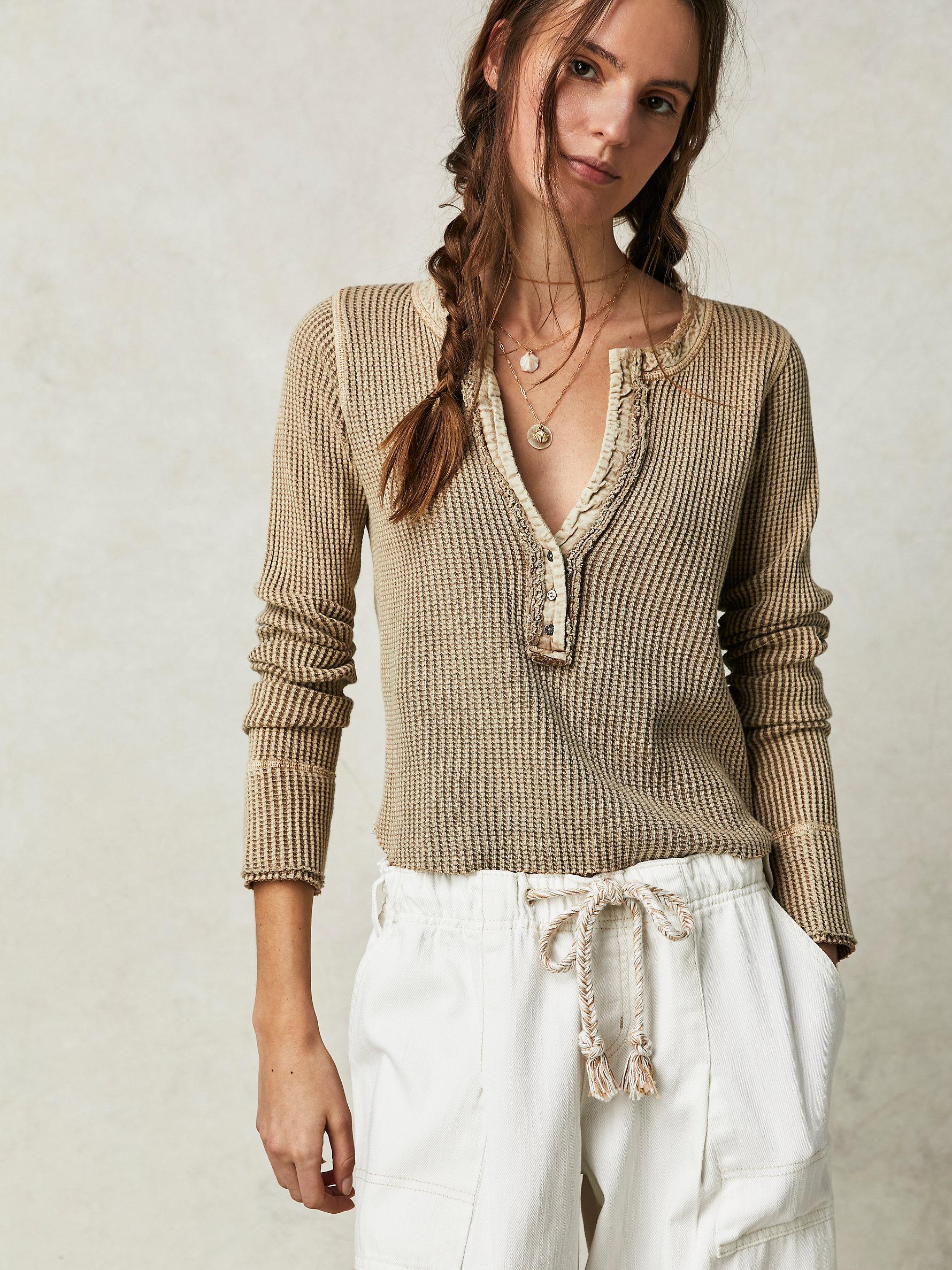 Free People Fp One Colt Thermal In Natural Lyst