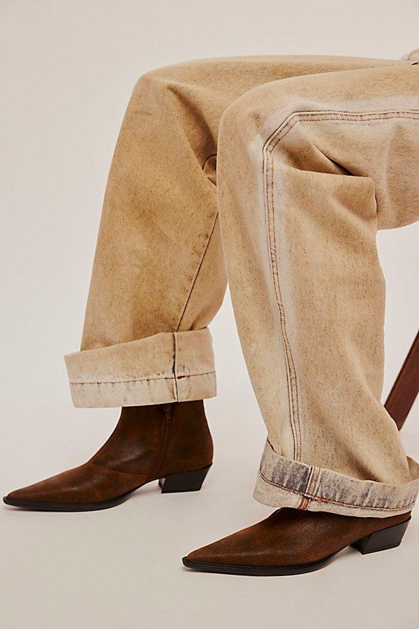 Vagabond Shoemakers Cassie Crop Boots In Natural Lyst