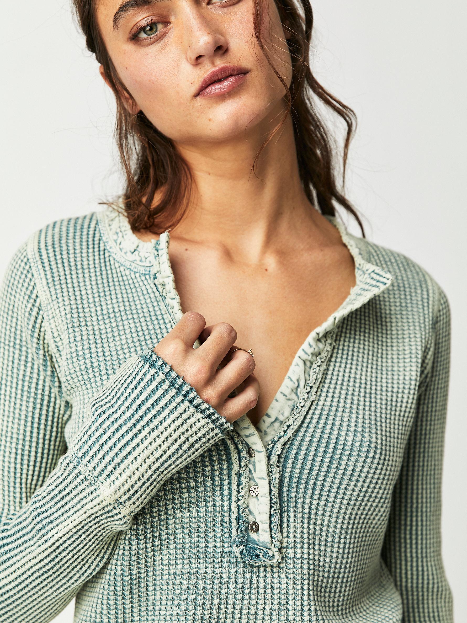 Free People Fp One Colt Thermal In Green Lyst