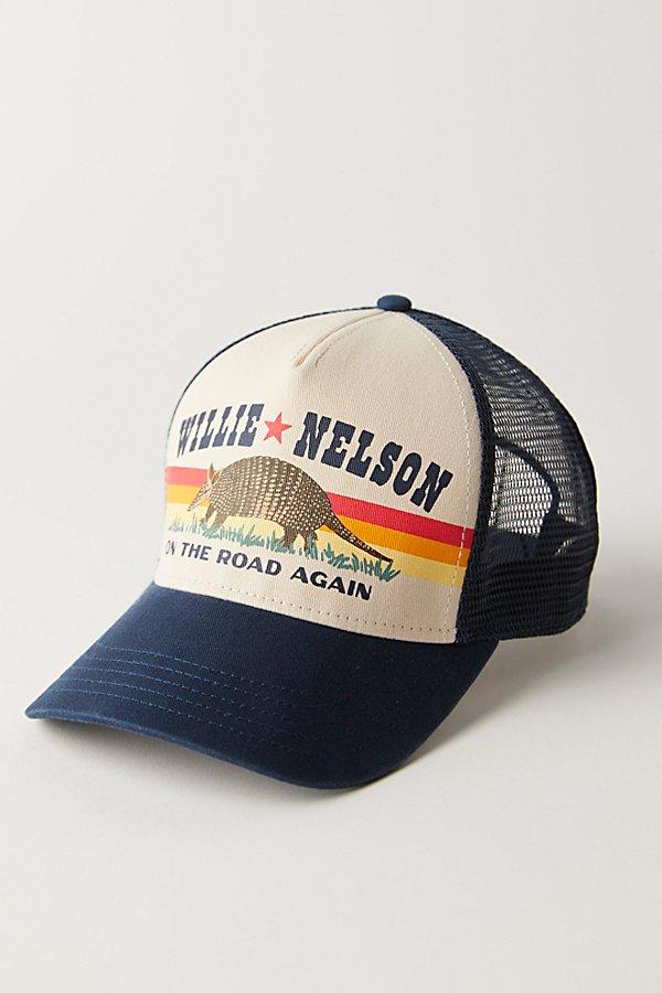 American Needle Willie Nelson Trucker Hat in Blue | Lyst