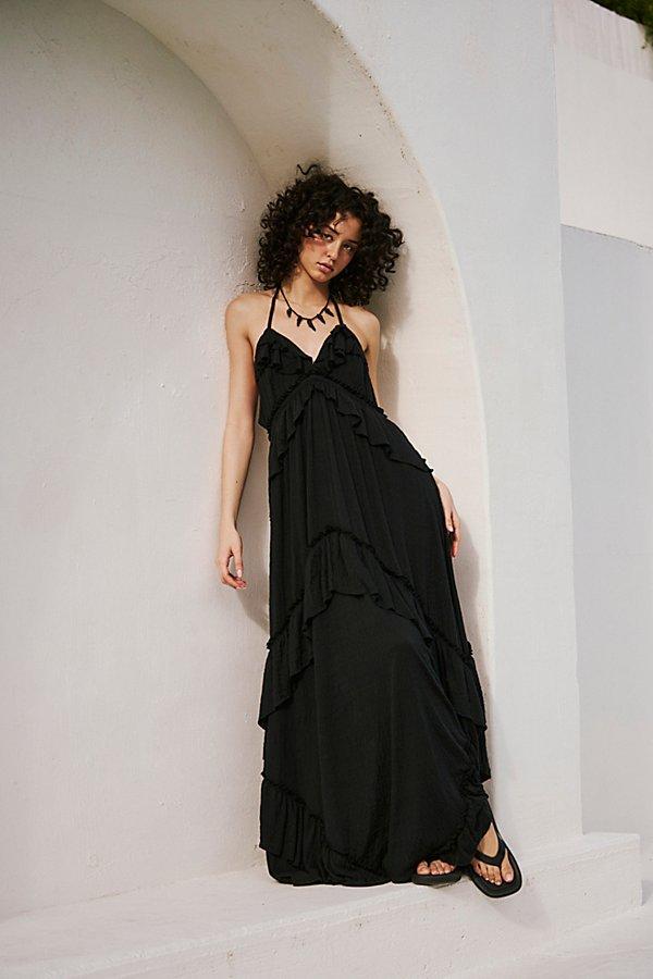 Free People Santa Luz Maxi in Black | Lyst