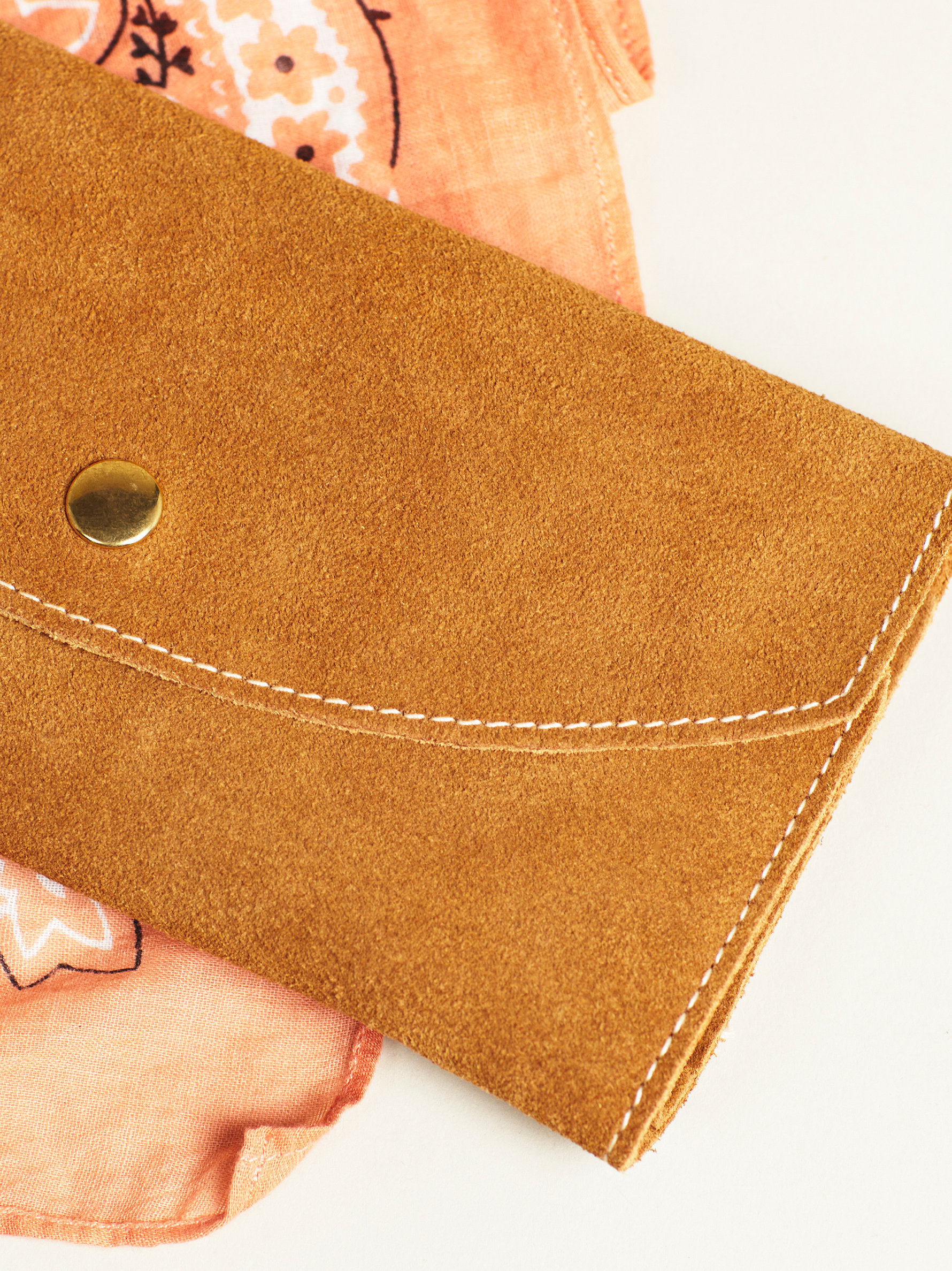 Free People Lockhart Suede Wallet - Lyst