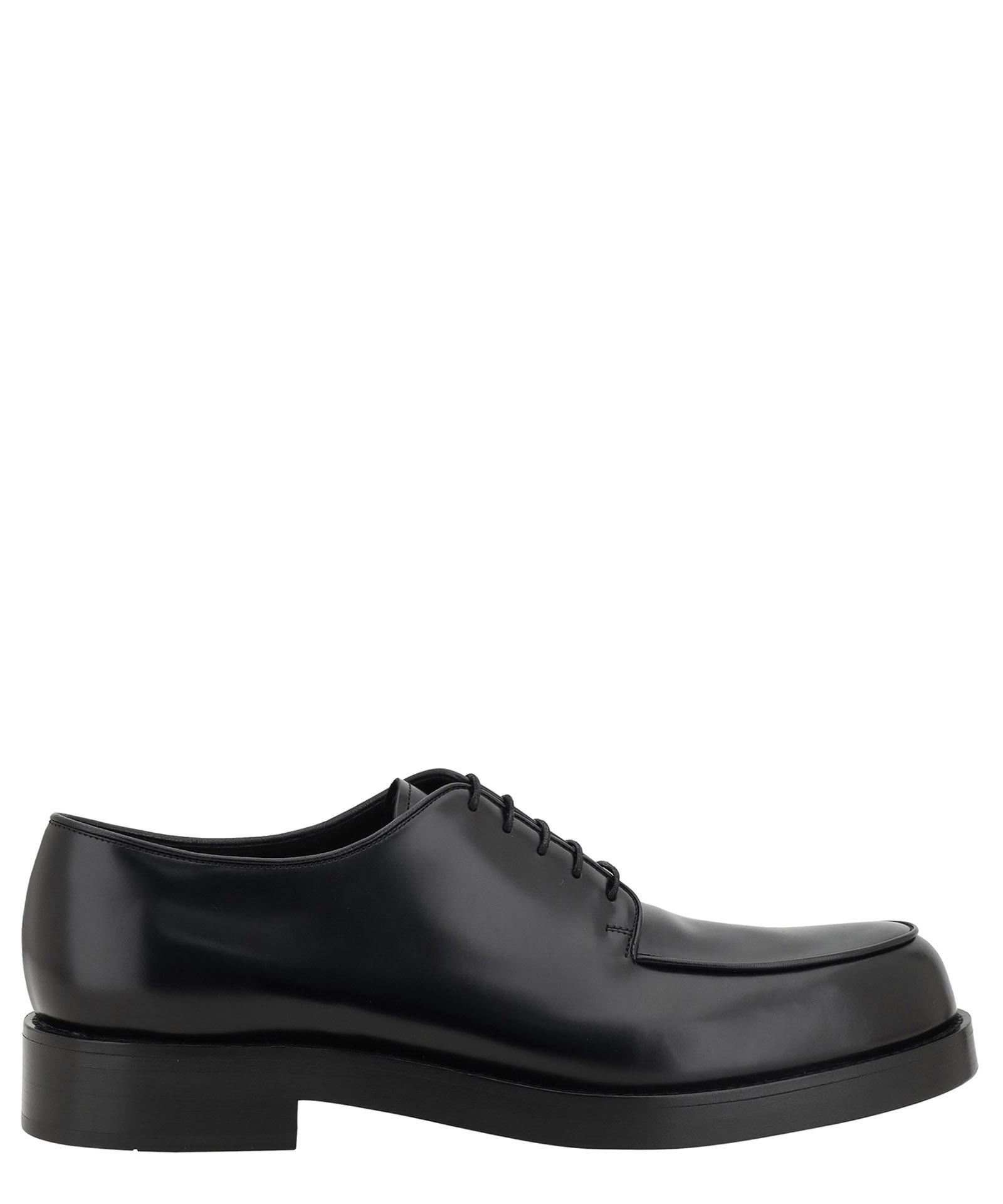 Prada Derby Shoes in Black for Men | Lyst