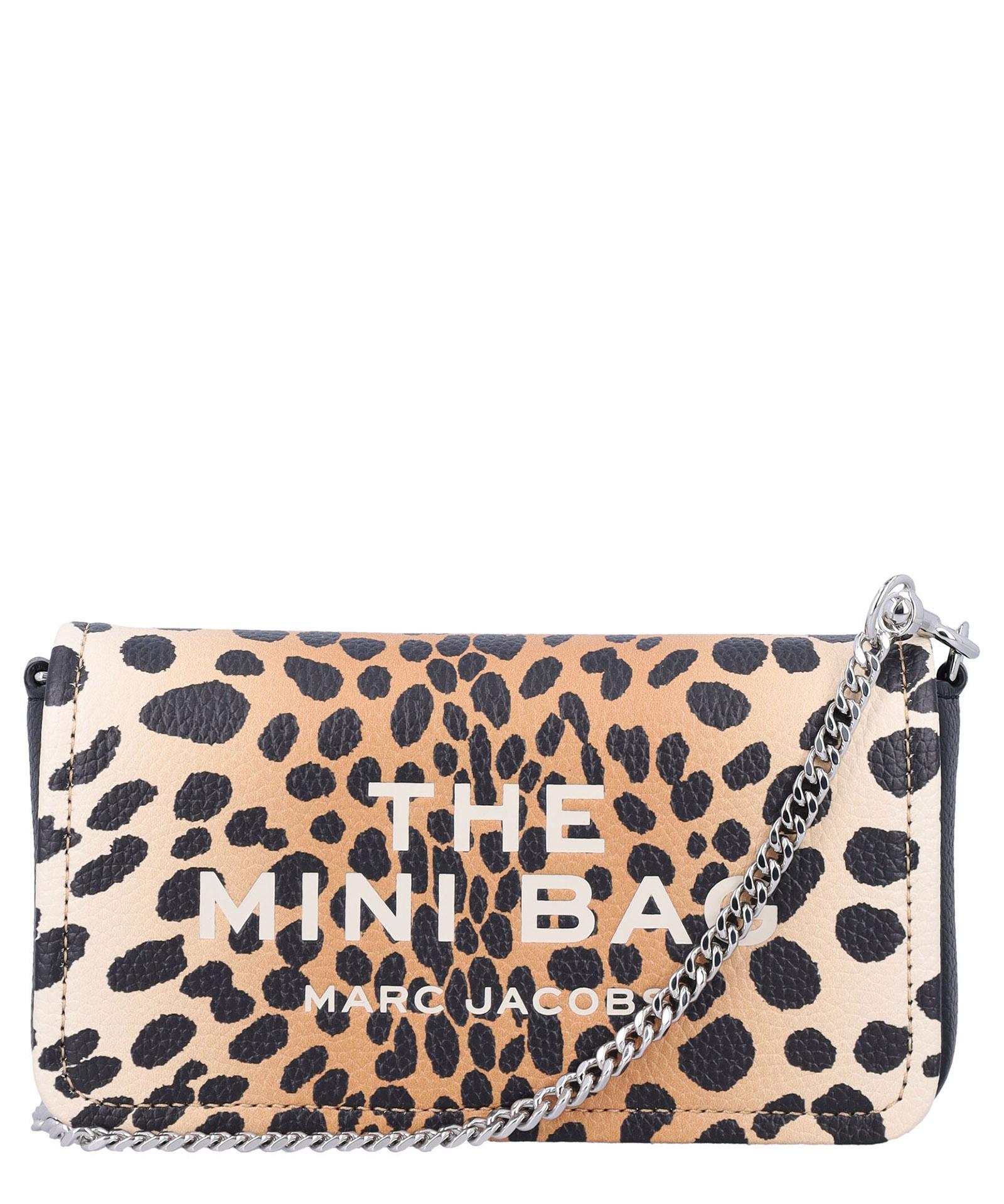 Marc Jacobs The Mini Cheetah Crossbody Bag in Gray | Lyst