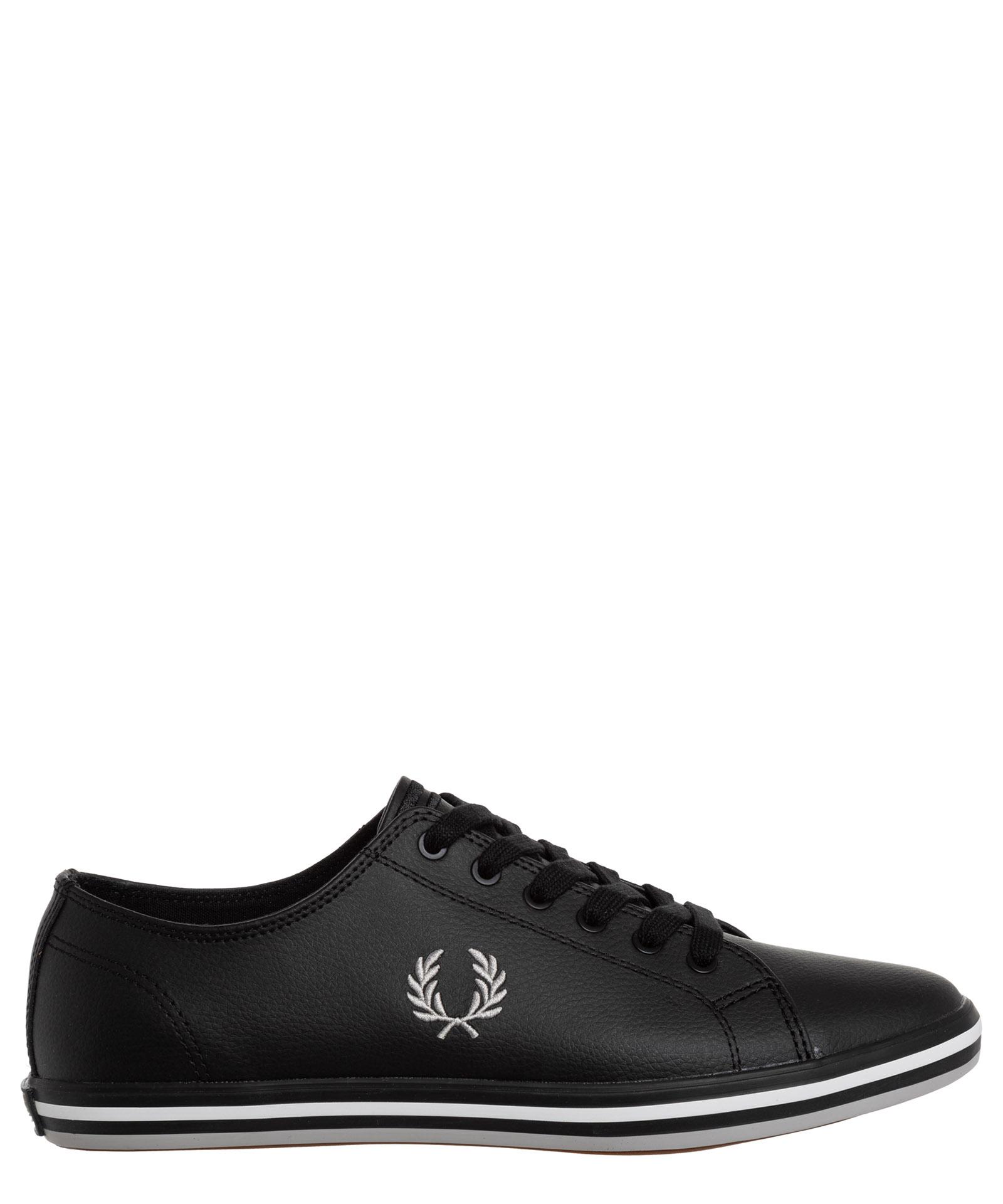 Fred Perry Kingston Sneakers in Black for Men | Lyst