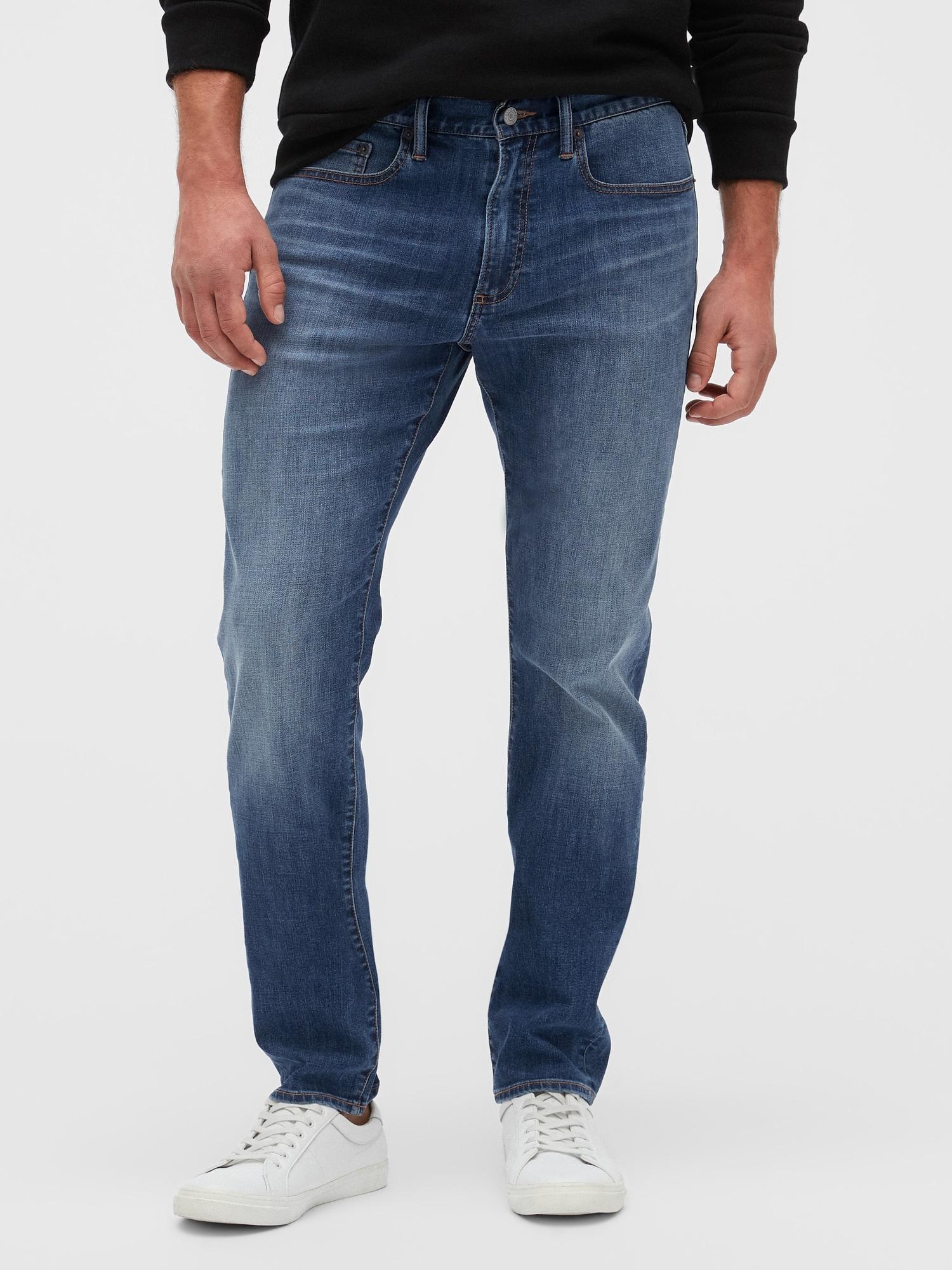 GAP Factory Denim Soft Wear Slim Fit Jeans With Gapflex in Blue for Men ...