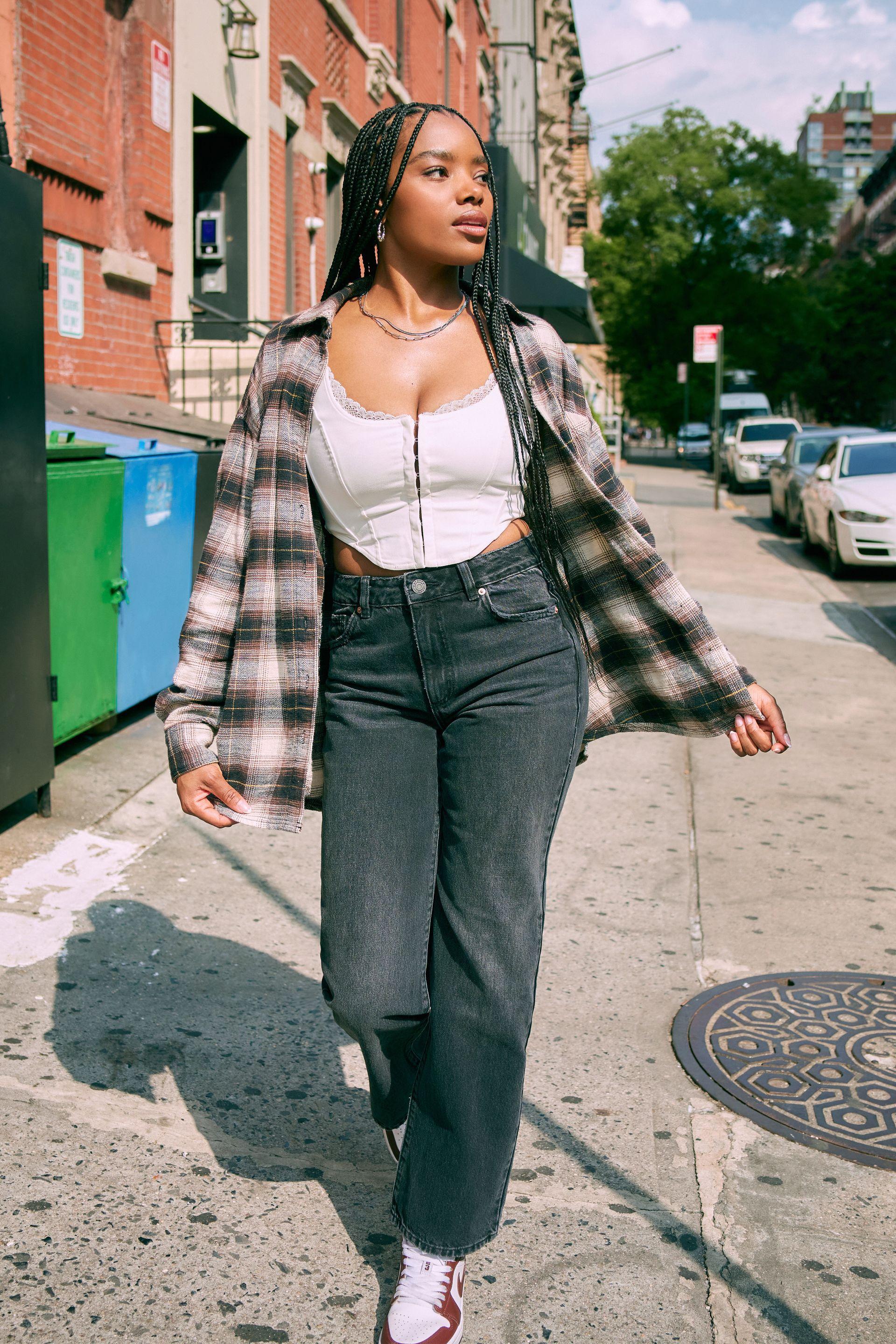 Garage 90's Straight Jean in Blue | Lyst